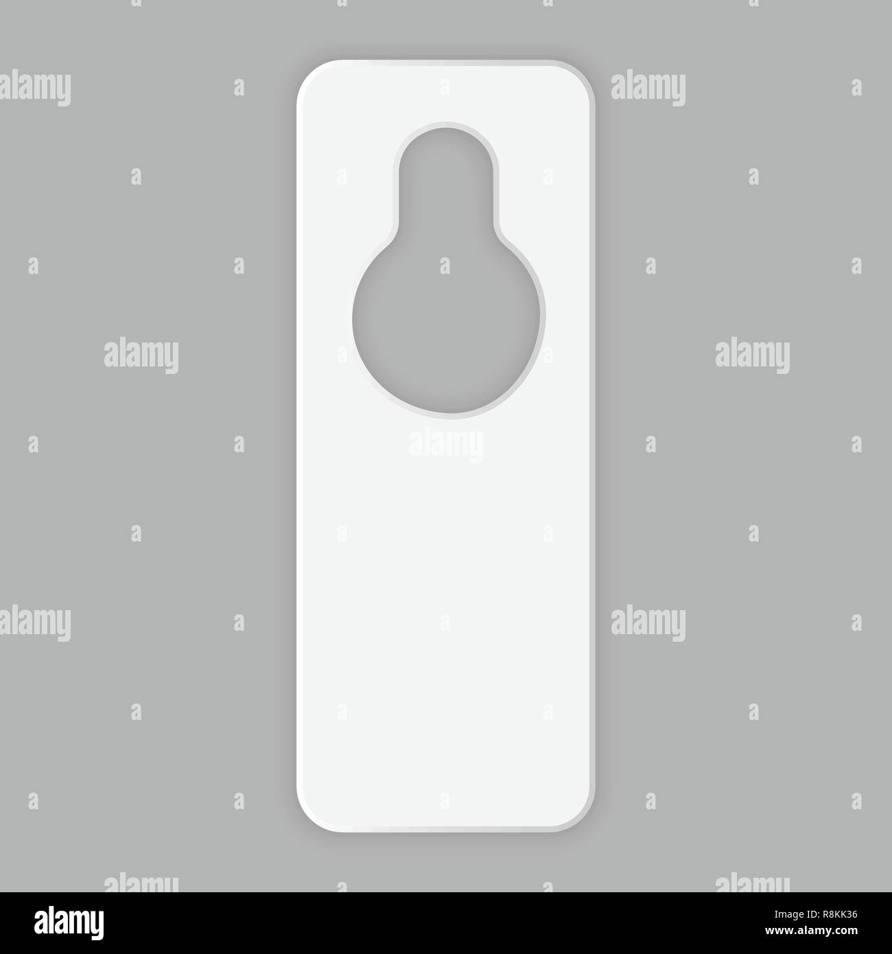 Service room tag icon. Realistic illustration of service room tag ...