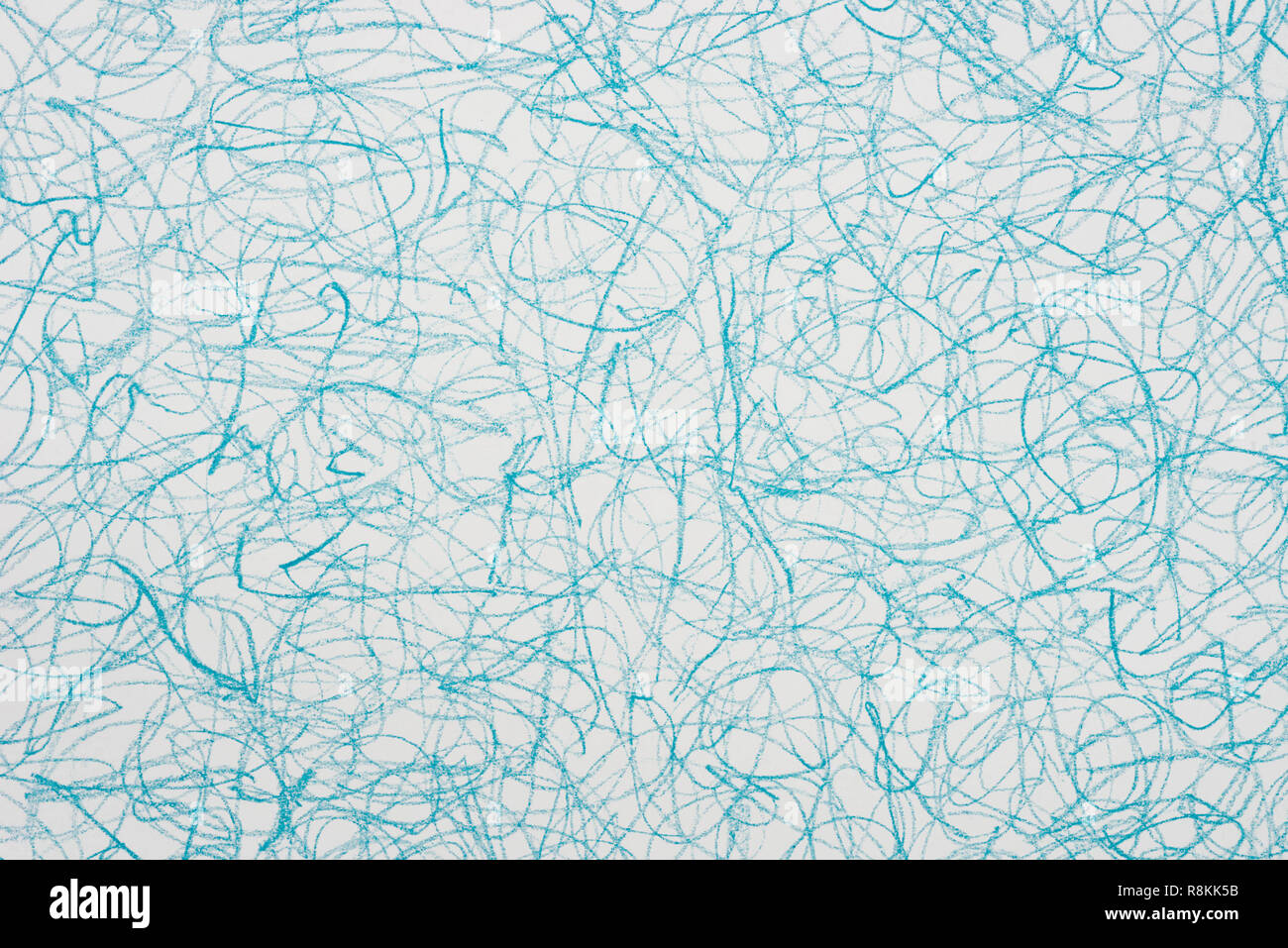 blue color crayon doodle background texture Stock Photo - Alamy