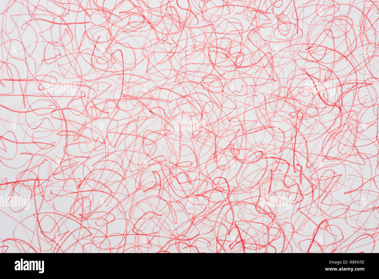 red color crayon doodle background texture Stock Photo - Alamy