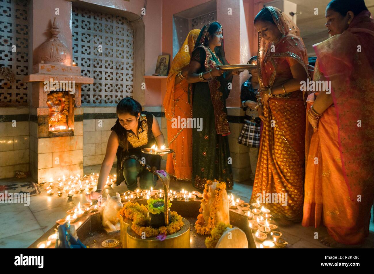 India, Rajasthan State, Jaipur, Diwali festival Stock Photo - Alamy