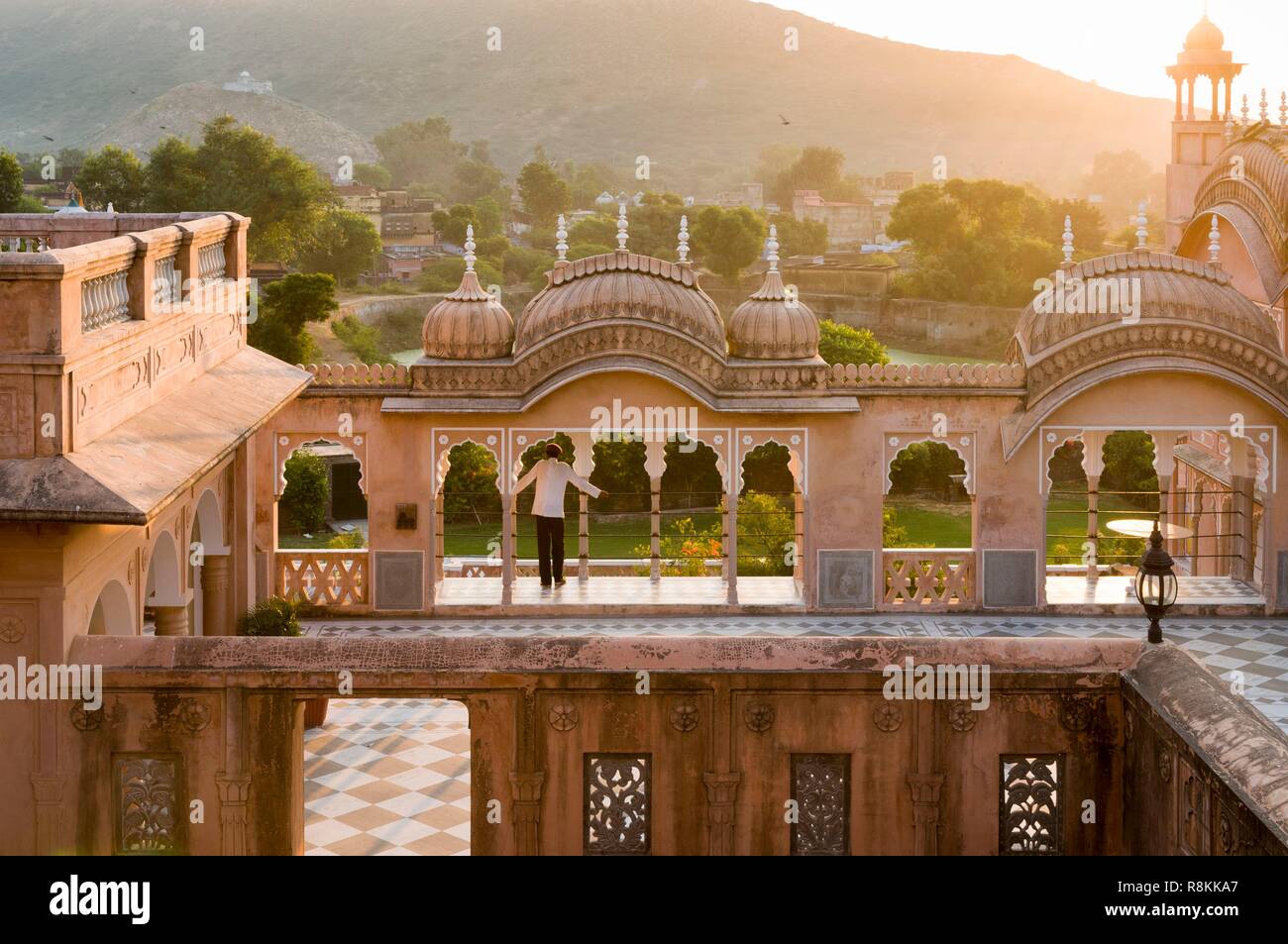 India, Rajasthan State, Patan Mahal, Hotel Patan Mahal Stock Photo - Alamy