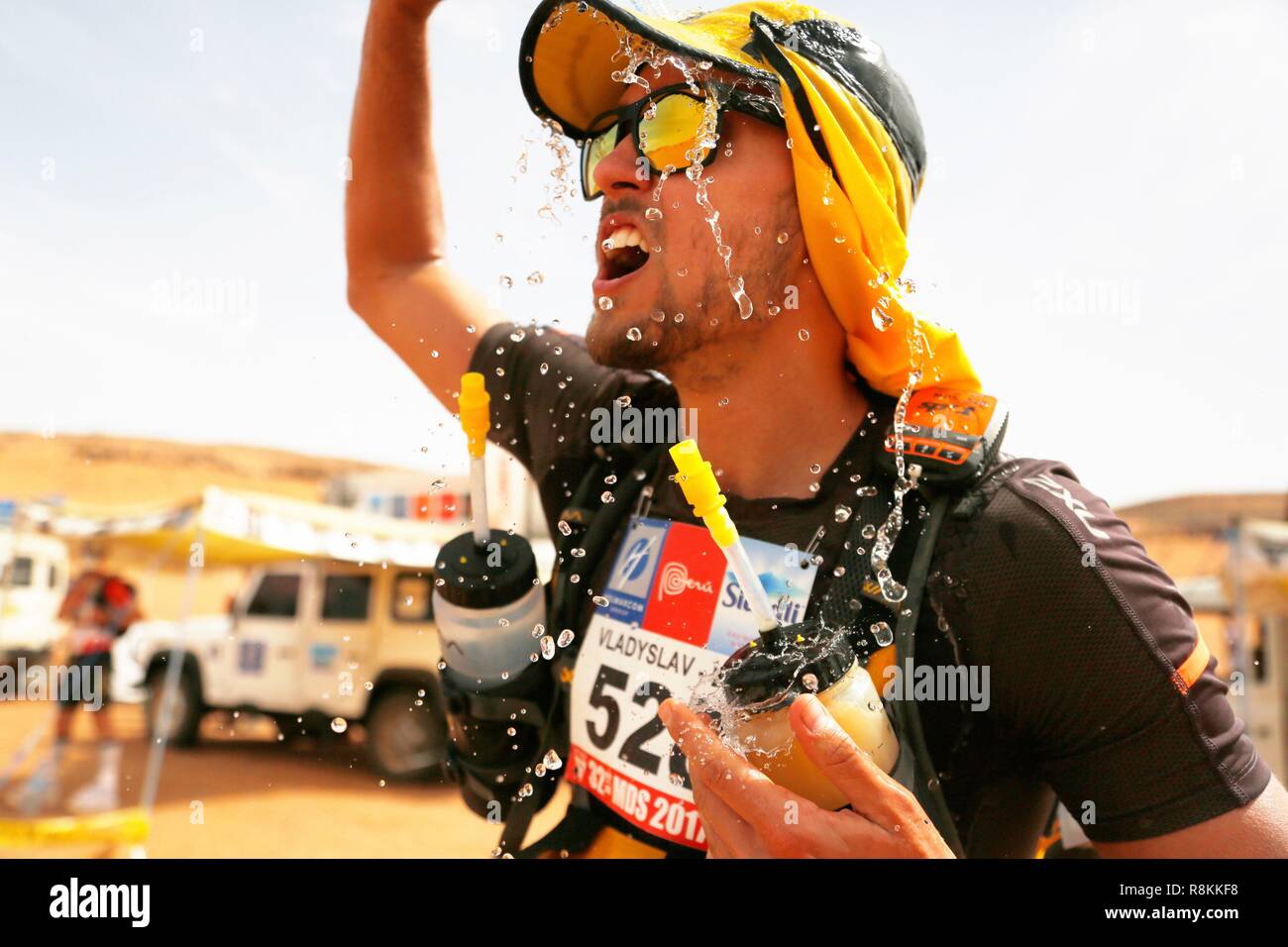 Morocco, Marathon des Sables 2017 Stock Photo - Alamy