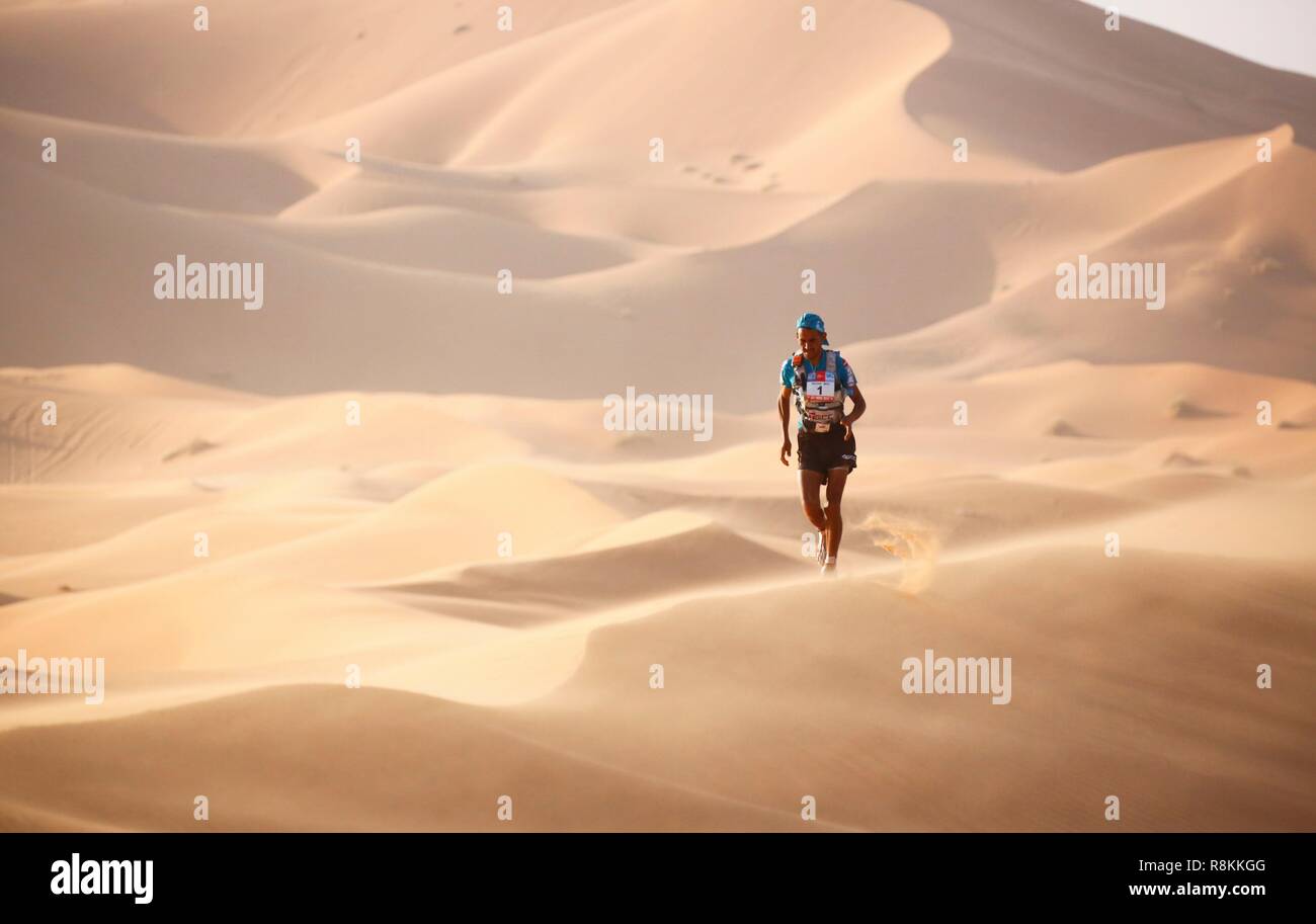 Morocco, Marathon des Sables 2017 Stock Photo - Alamy
