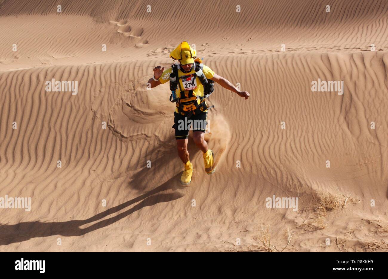 Morocco, Marathon des Sables 2017 Stock Photo - Alamy