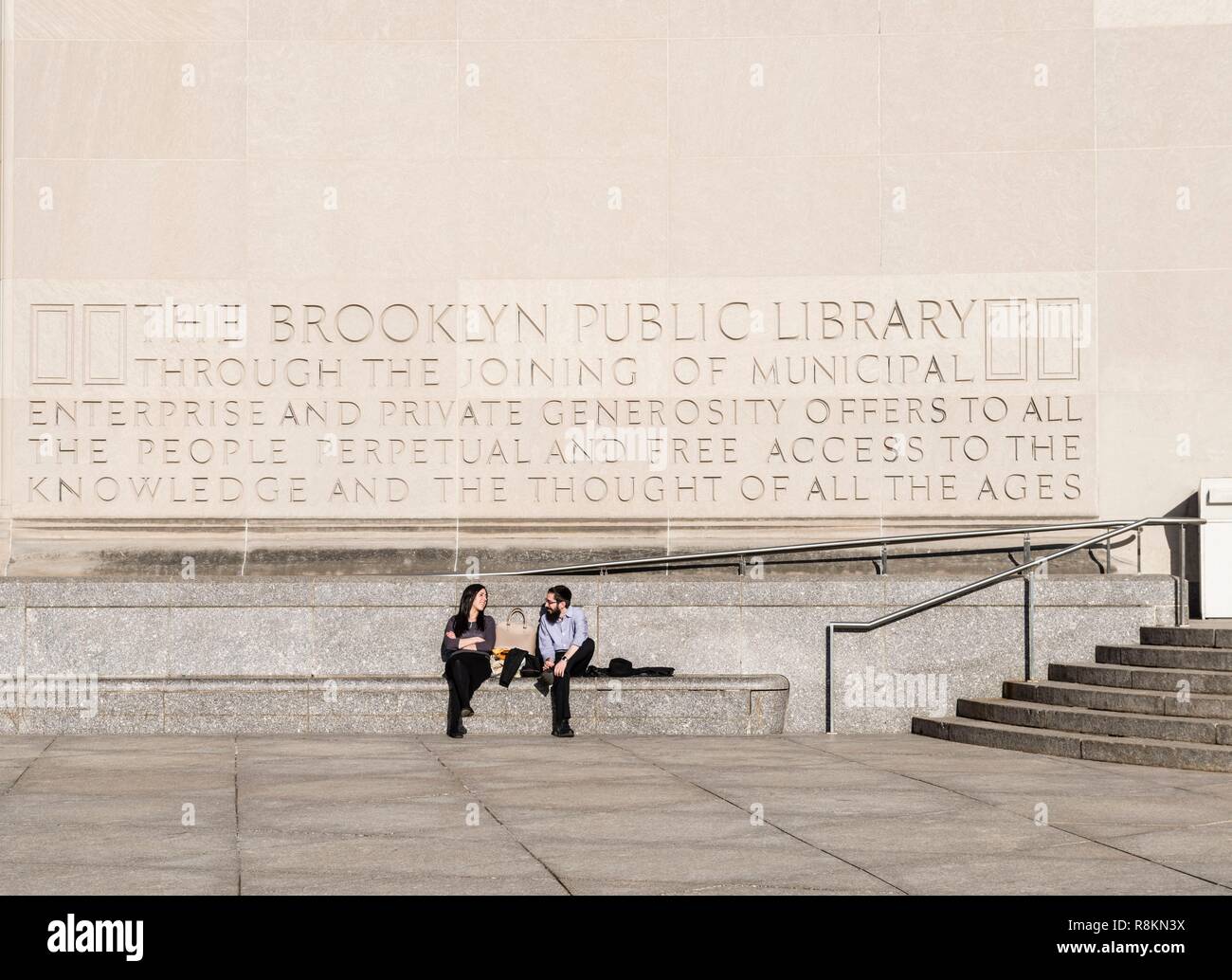 United States, New York, Brooklyn, Brooklyn Public Library (Brooklyn ...