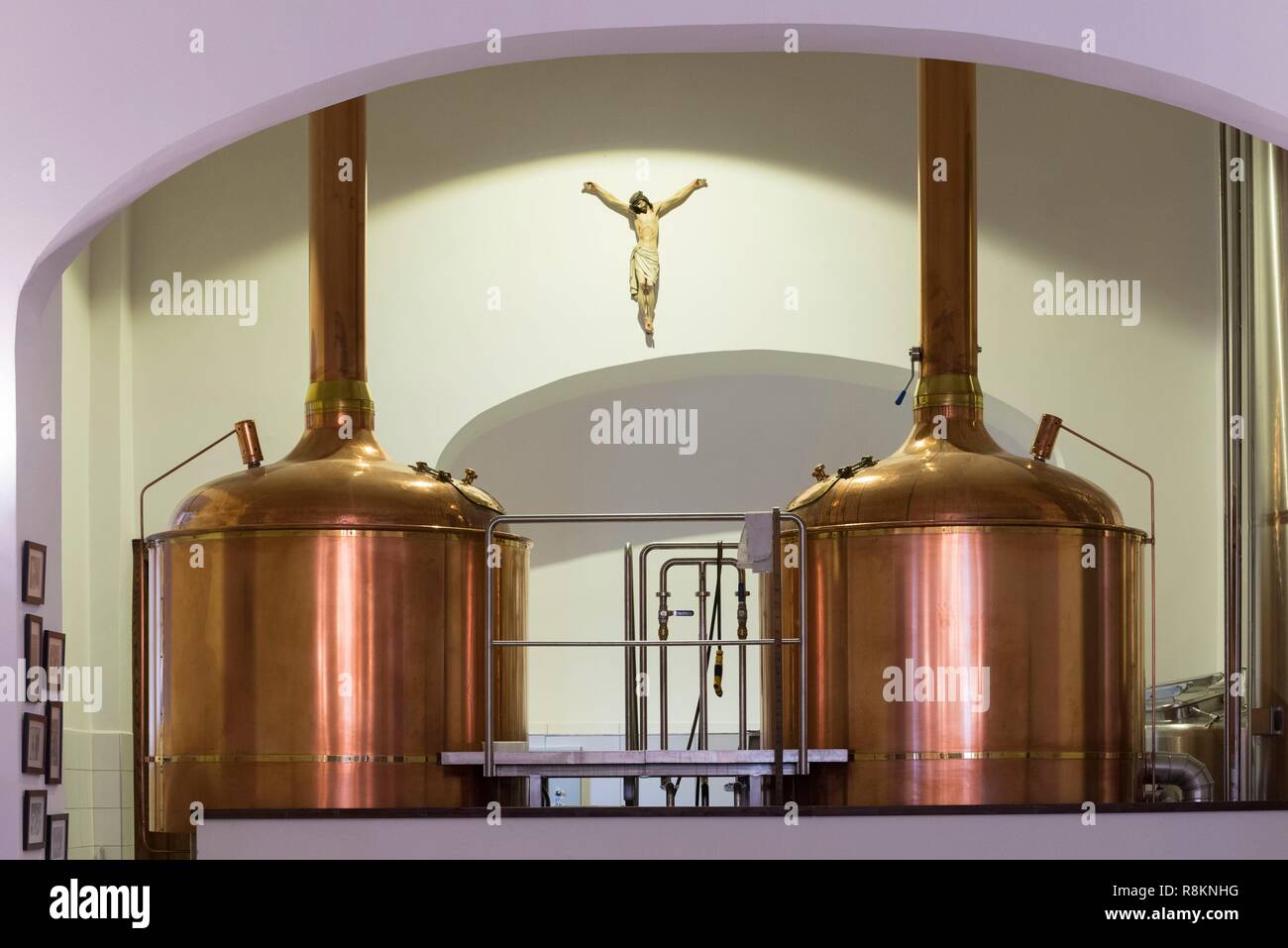 Czech Republic, South Bohemia, Zeliv, Baroque church of the ...