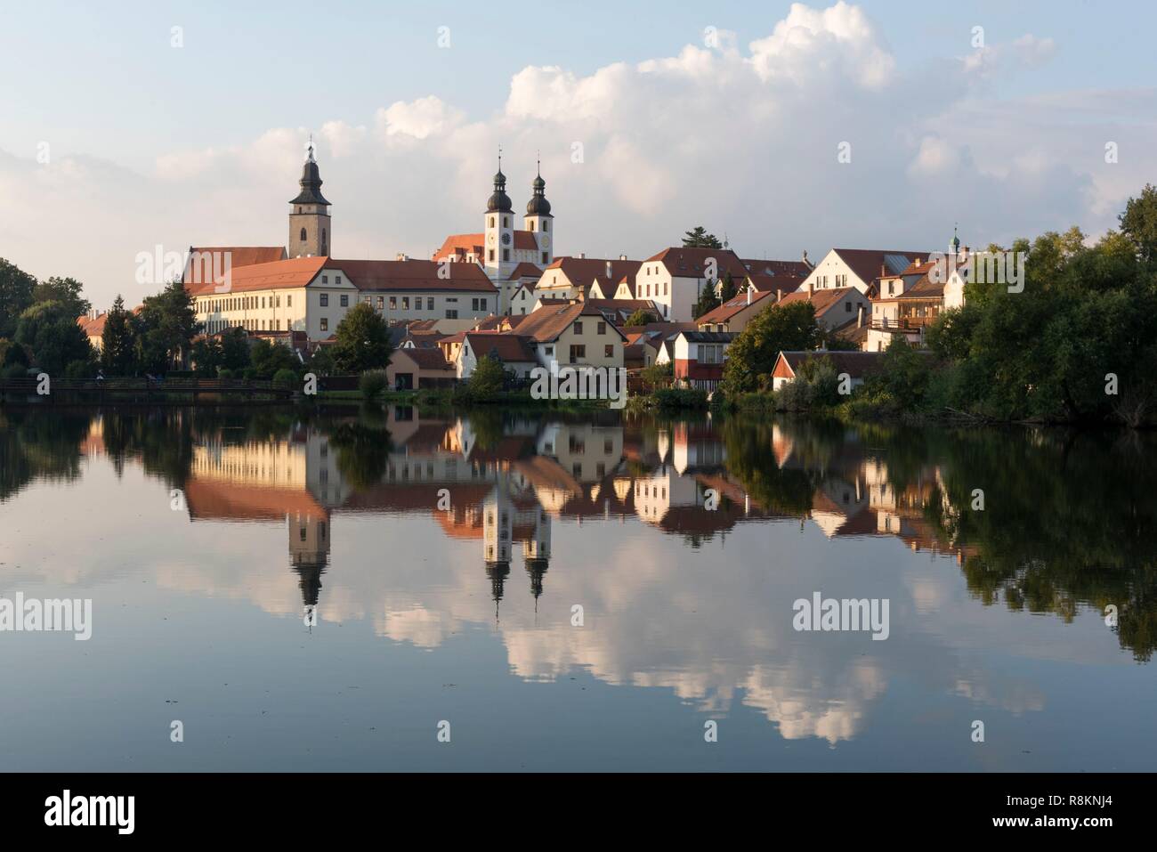 Czech Republic, South Moravia, Telc, historical centre listed as World ...