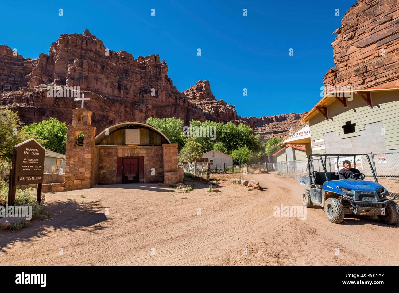 United States, Arizona, Grand Canyon National Park, Indian Reservation ...