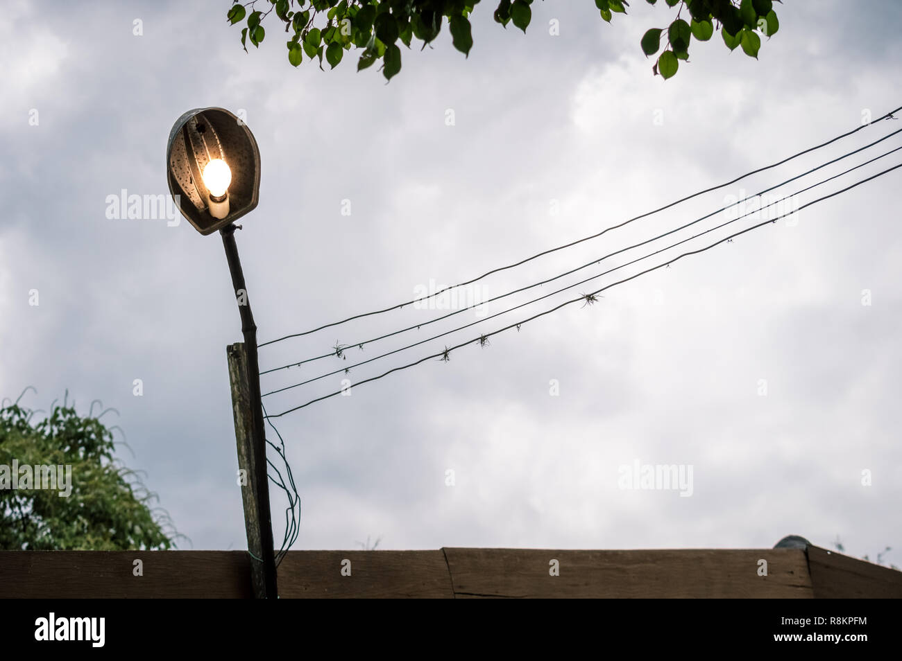 Rustic pole hi-res stock photography and images - Alamy