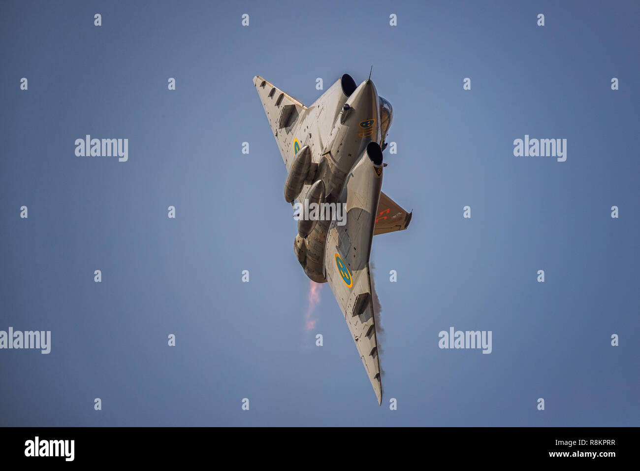 Saab J35J Draken Stock Photo - Alamy