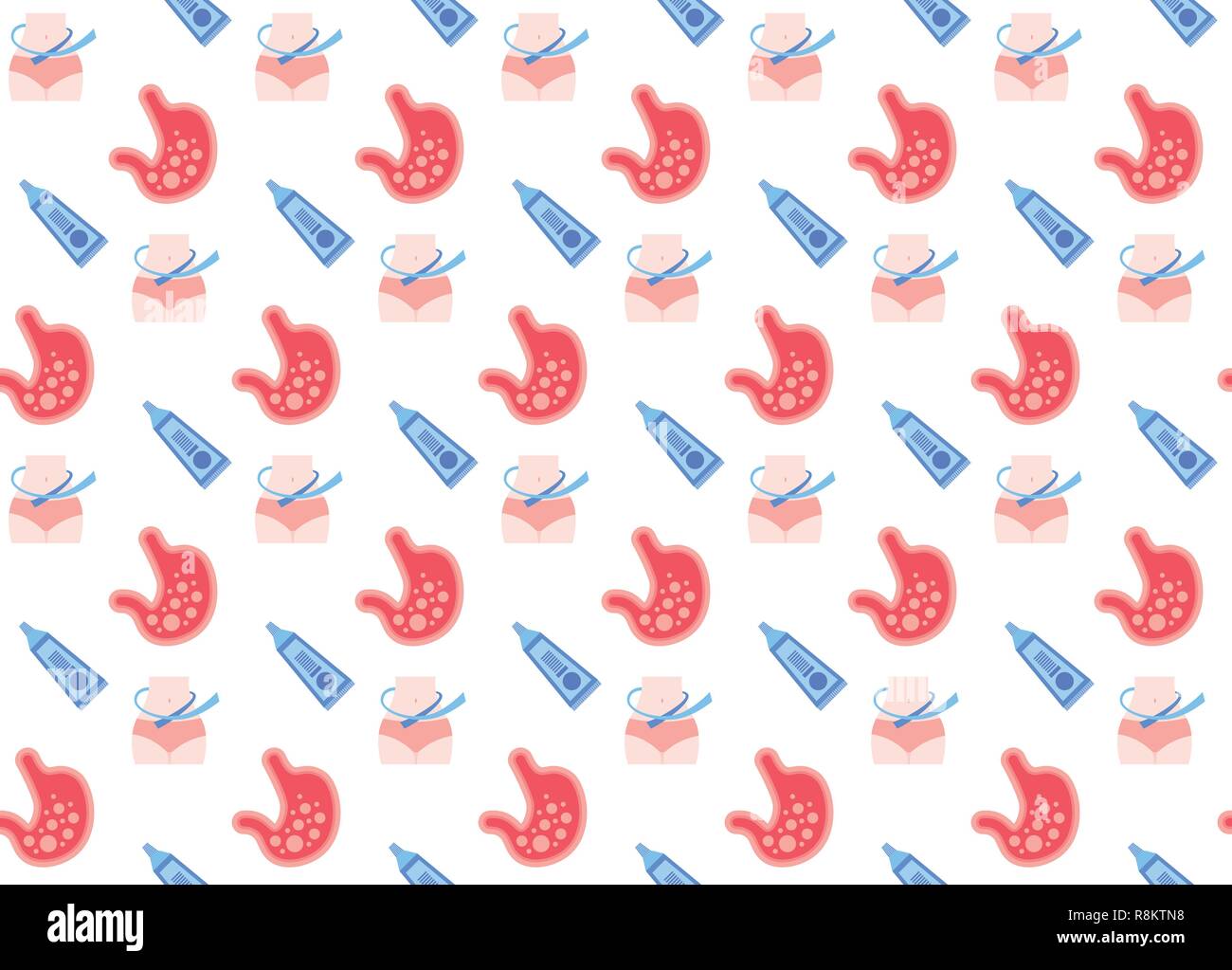 ointment cream tube human body anatomical digestive system icon ...