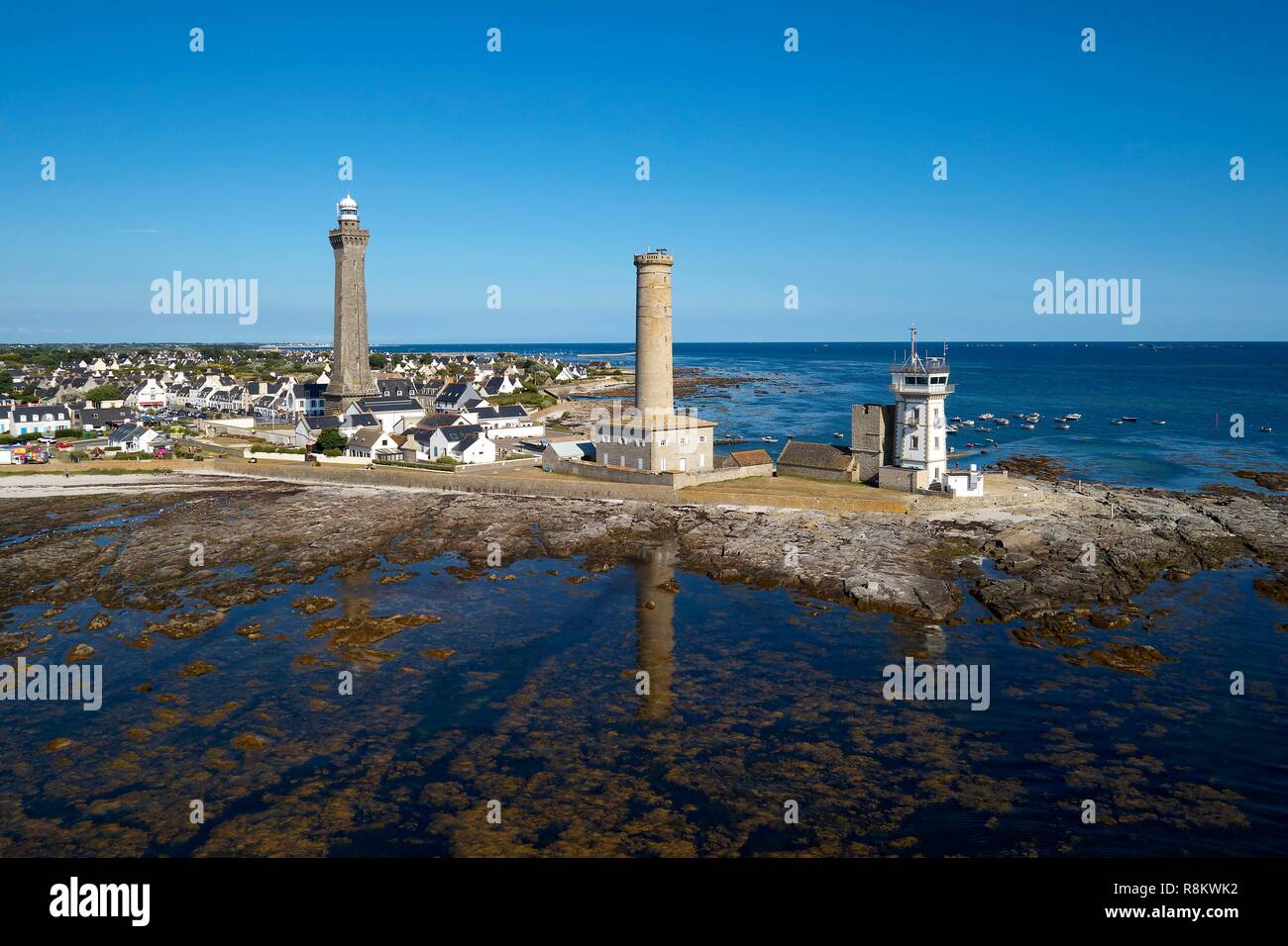 Pointe de penmarch with eckmuhl lighthouse hi-res stock photography and images - Alamy