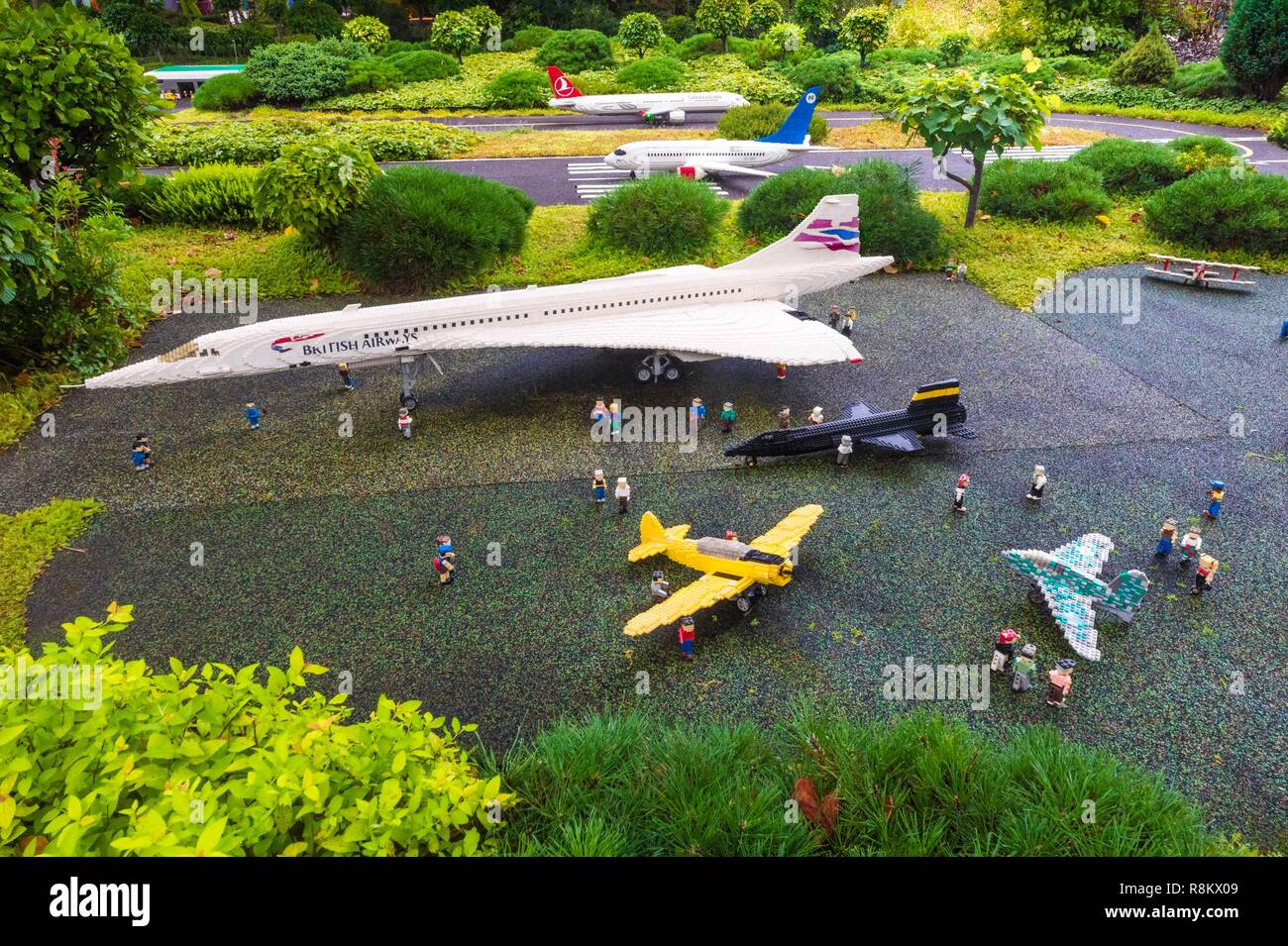 Denmark, Jutland, Billund, Legoland® Billund is the first Legoland Park ...
