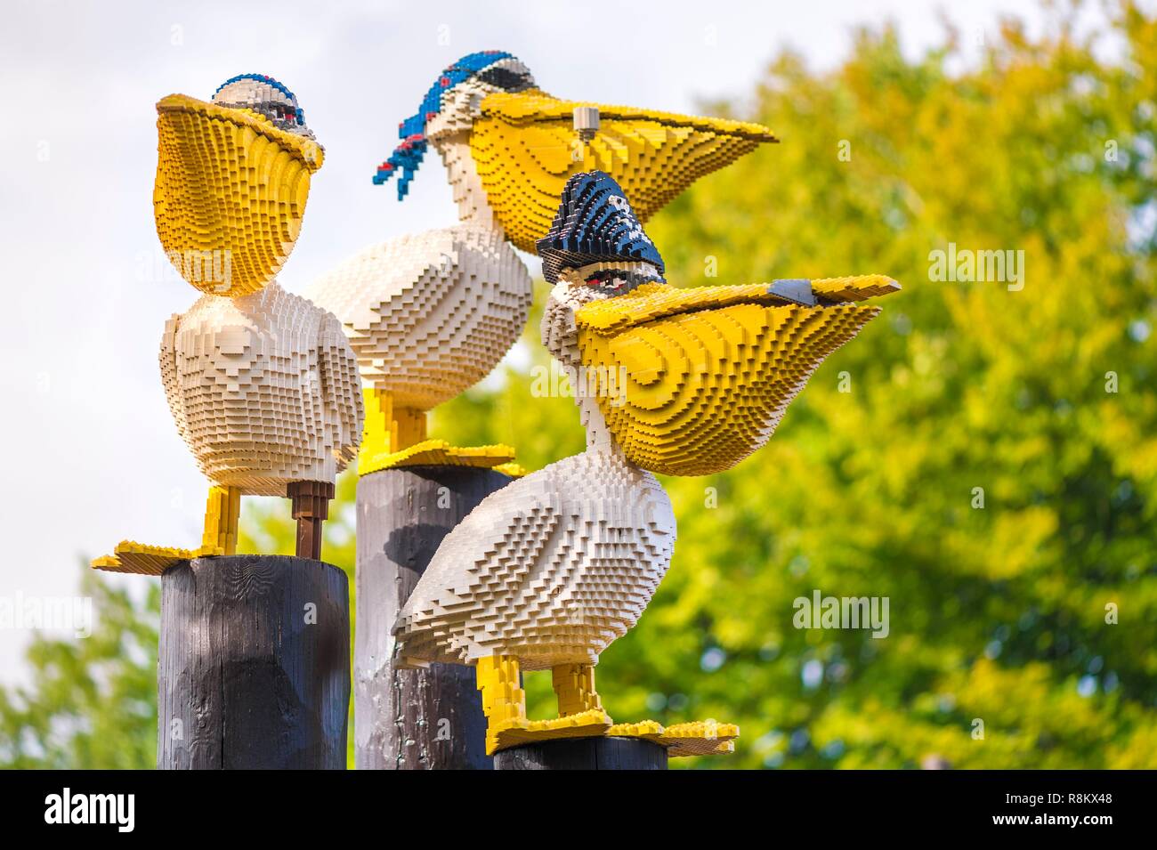 Denmark, Jutland, Billund, Legoland® Billund is the first Legoland Park ...