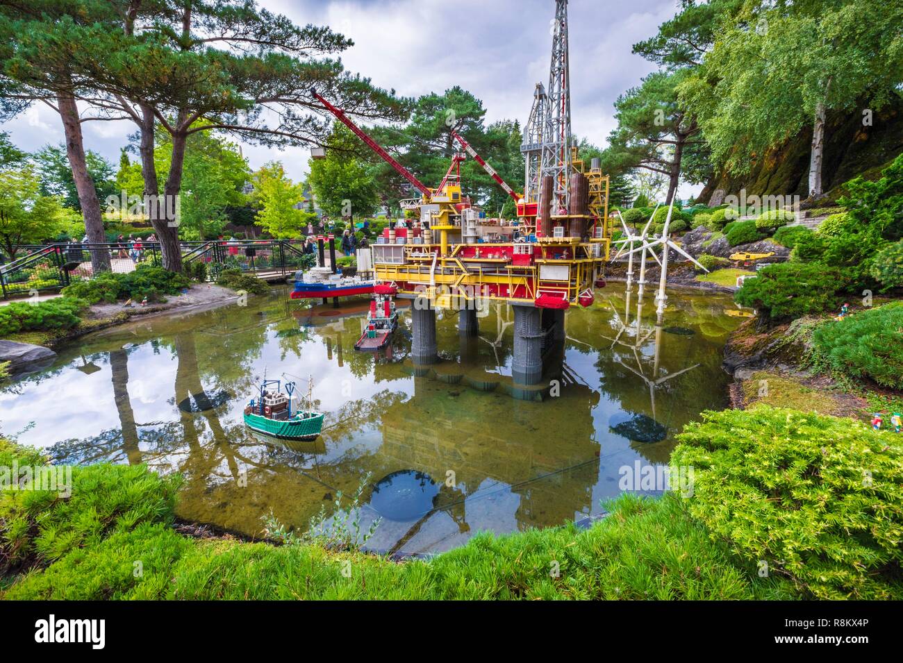 Denmark, Jutland, Billund, Legoland® Billund is the first Legoland Park ...