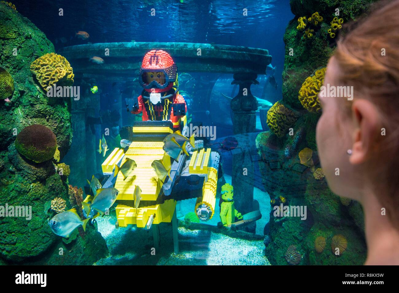 Denmark, Jutland, Billund, Legoland® Billund is the first Legoland Park ...