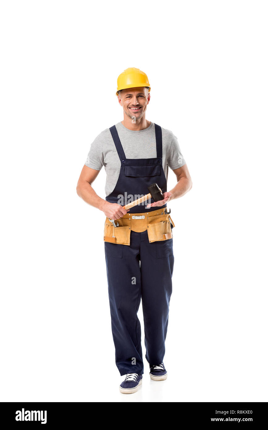 Construction worker tool belt hi-res stock photography and images - Alamy