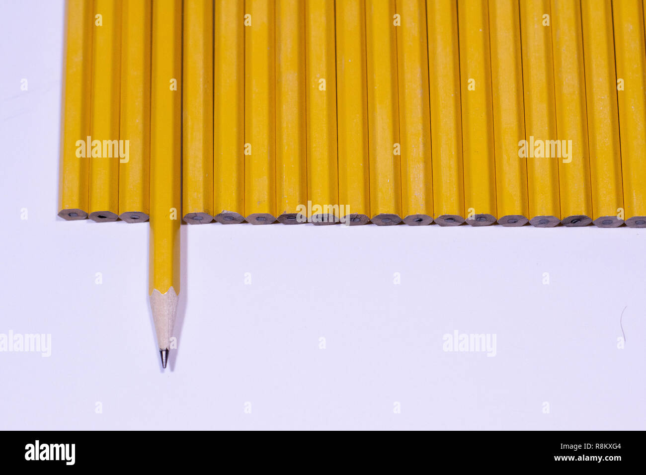 Unsharpened Pencil Clip Art Black And White