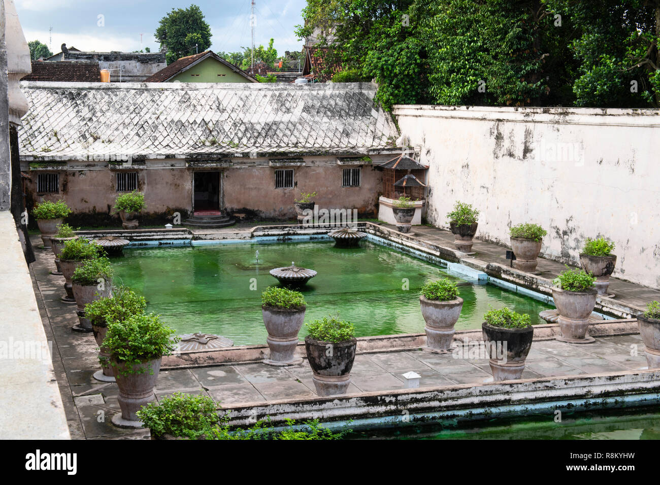 Indonesia, Java , Yogyakarta area,Yogyakarta, Kraton palace, the water ...