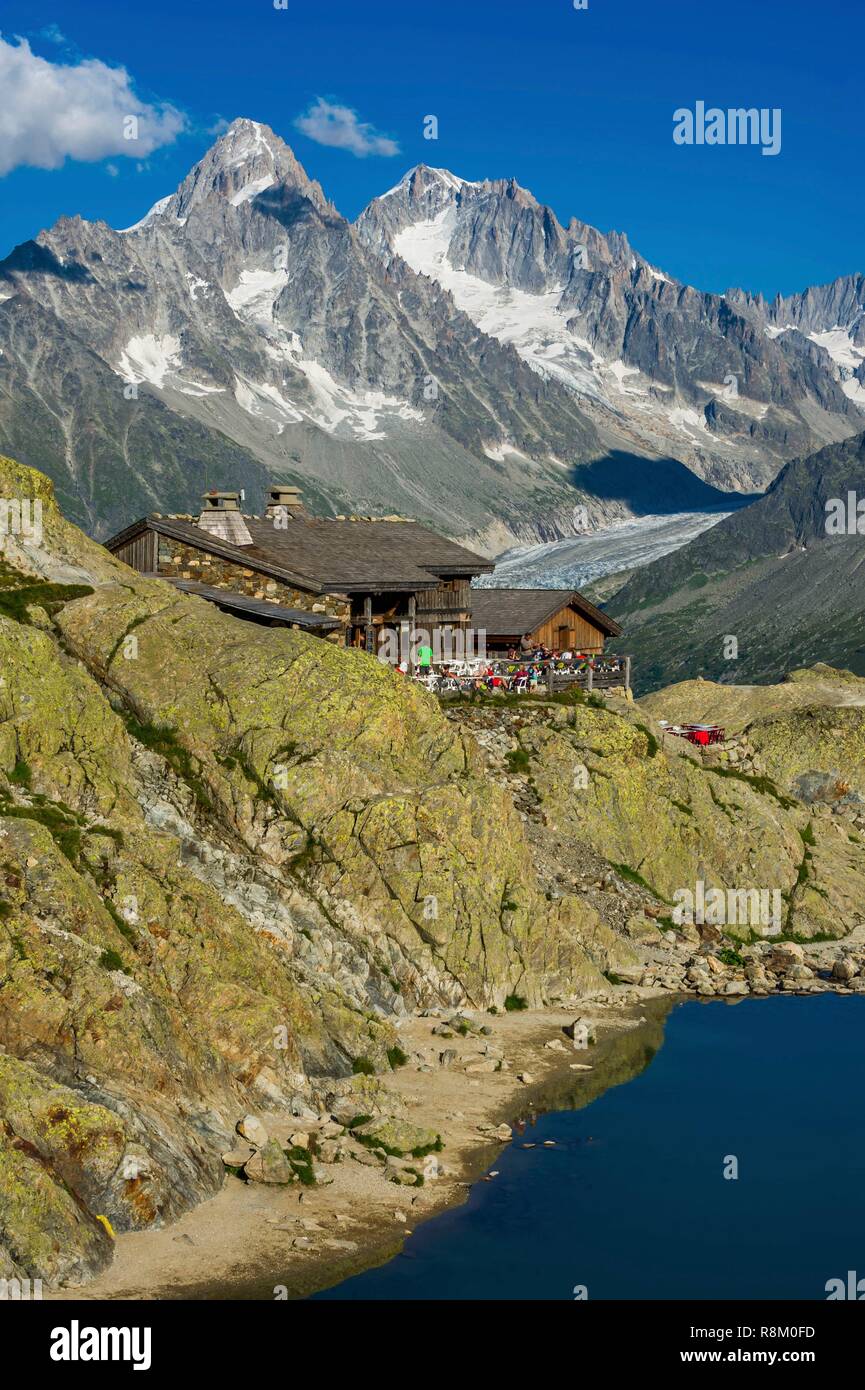 France, Haute-Savoie, Chamonix-Mont-Blanc, Tour du Mont Blanc ...