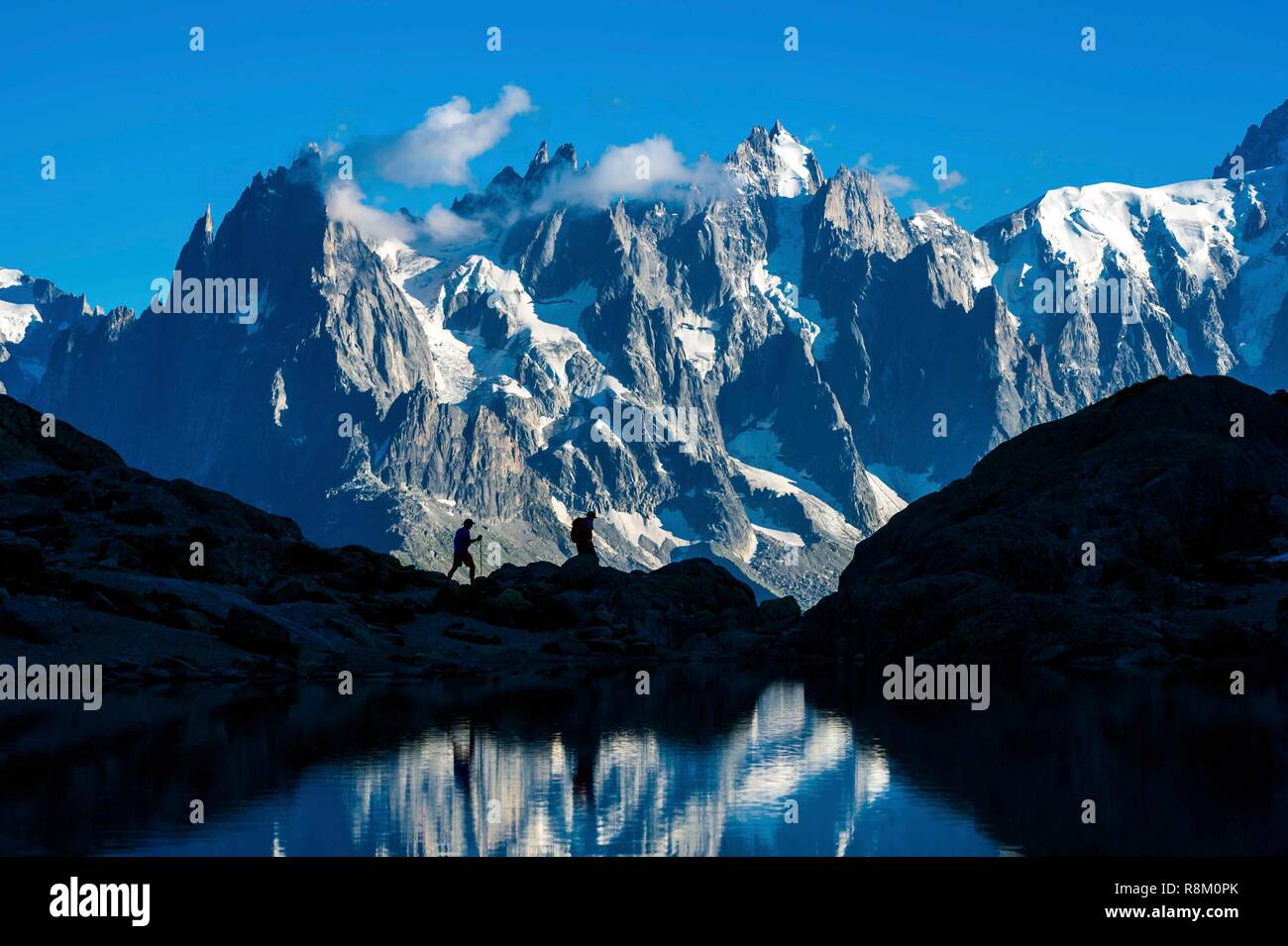 France, Haute-Savoie, Chamonix-Mont-Blanc, Tour du Mont Blanc ...