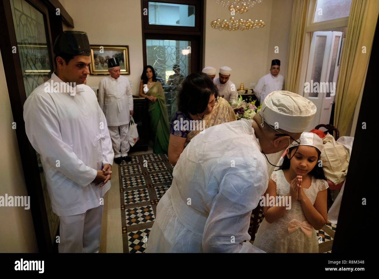 Parsi priest hi-res stock photography and images - Alamy