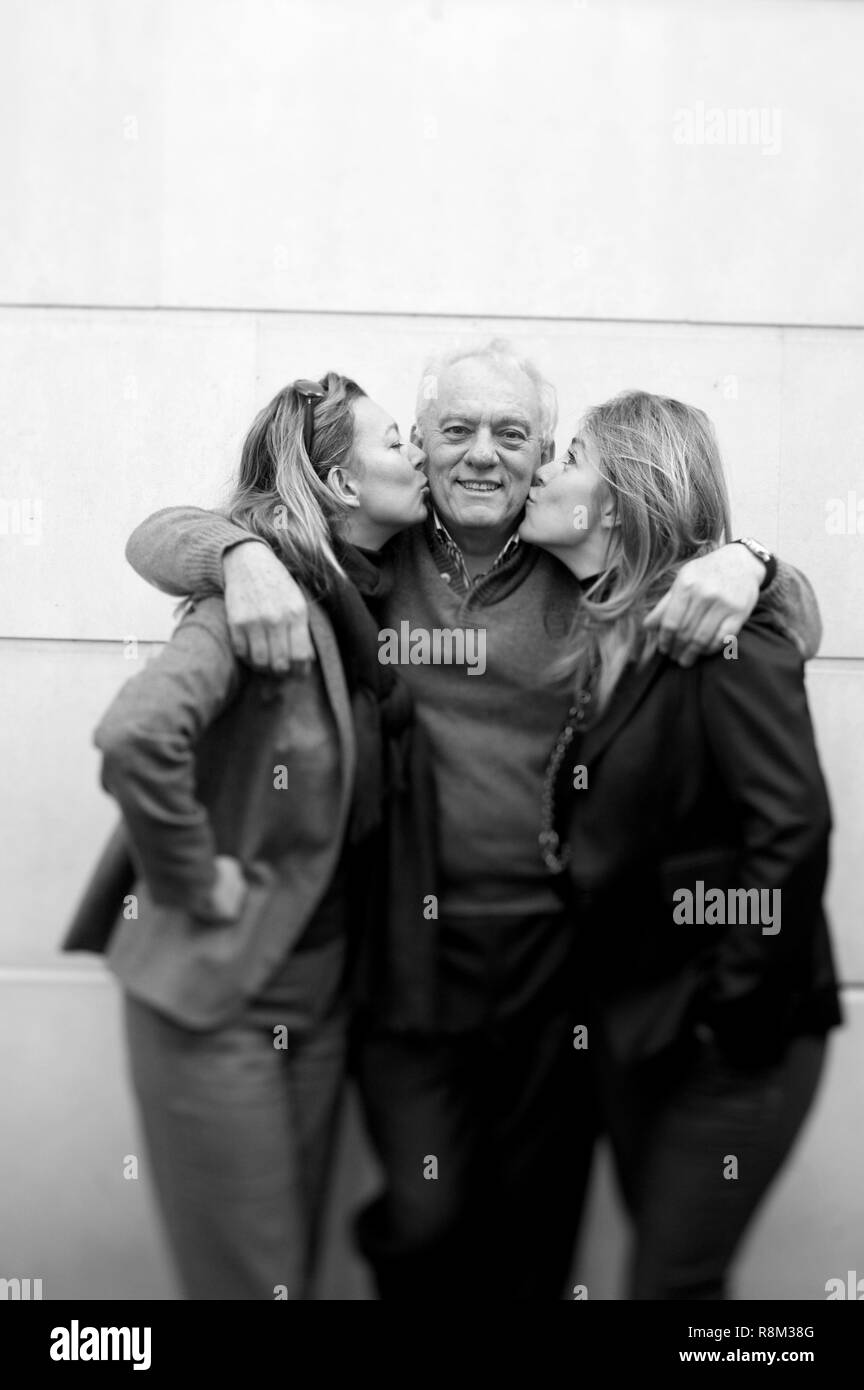 France, Paris, Maison Rostang restaurant by Michel Rostang, with his ...