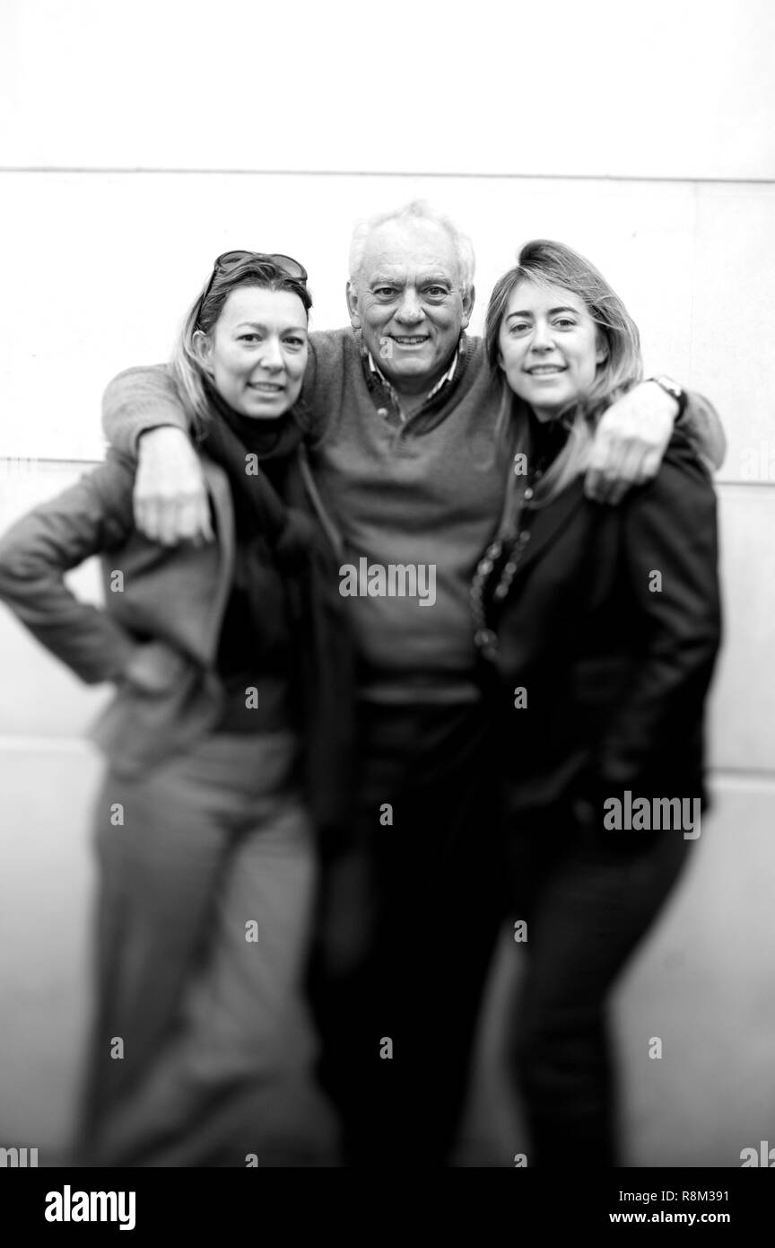 France, Paris, Maison Rostang restaurant by Michel Rostang, with his ...