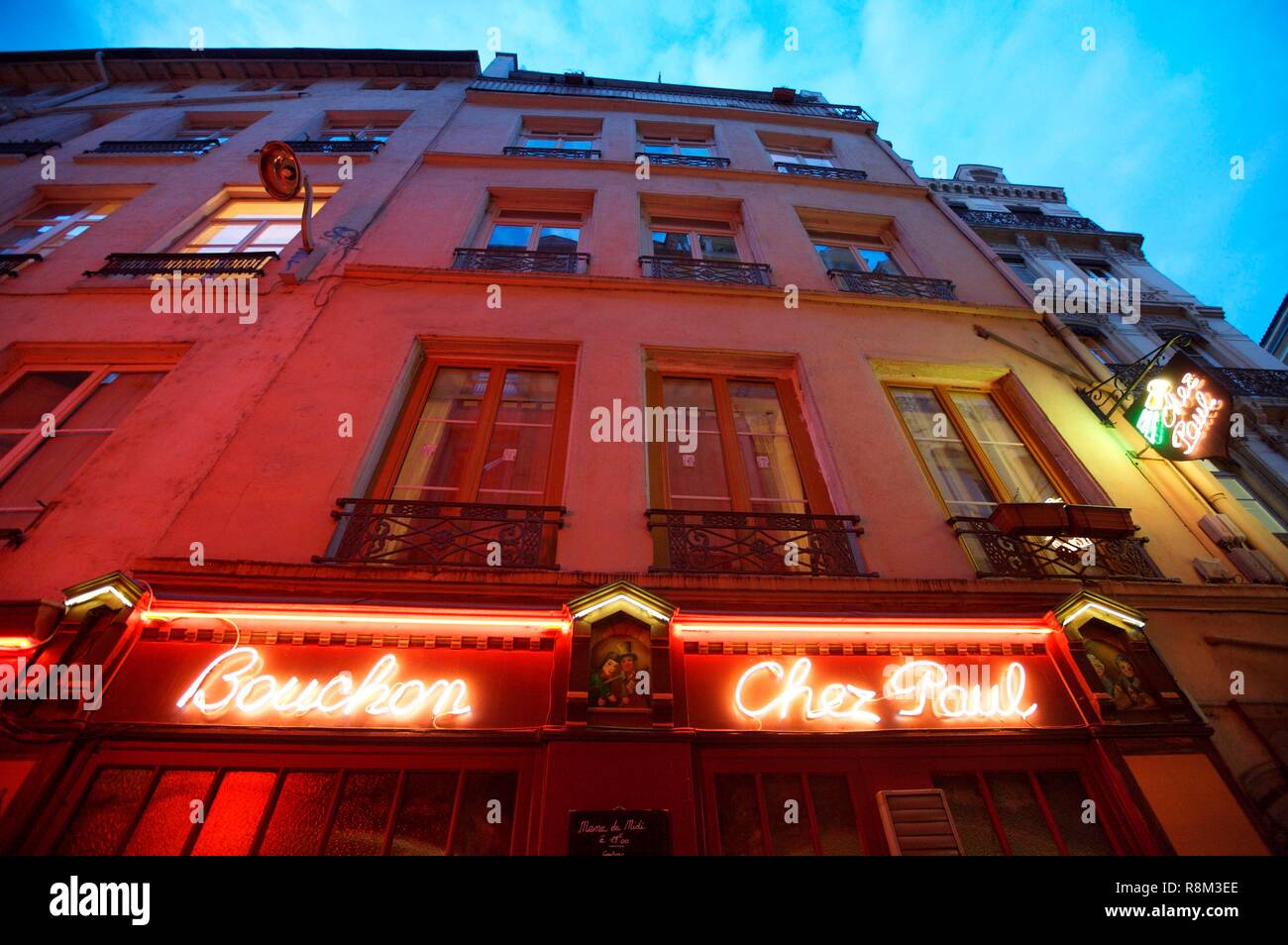 Facade of bouchon restaurant hi-res stock photography and images - Alamy