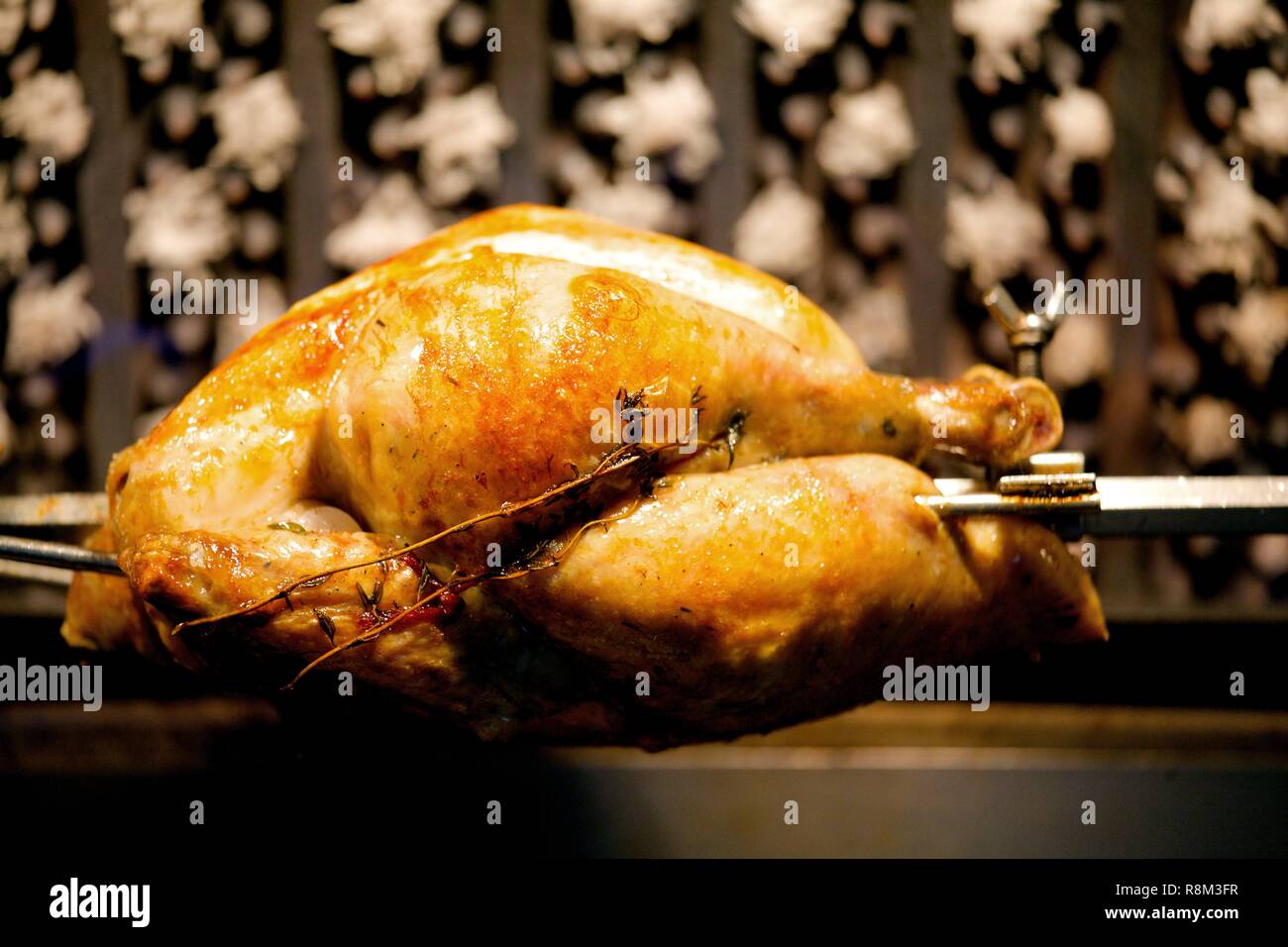 France, Paris, Le Coq Rico restaurant, the rotissoire Stock Photo - Alamy