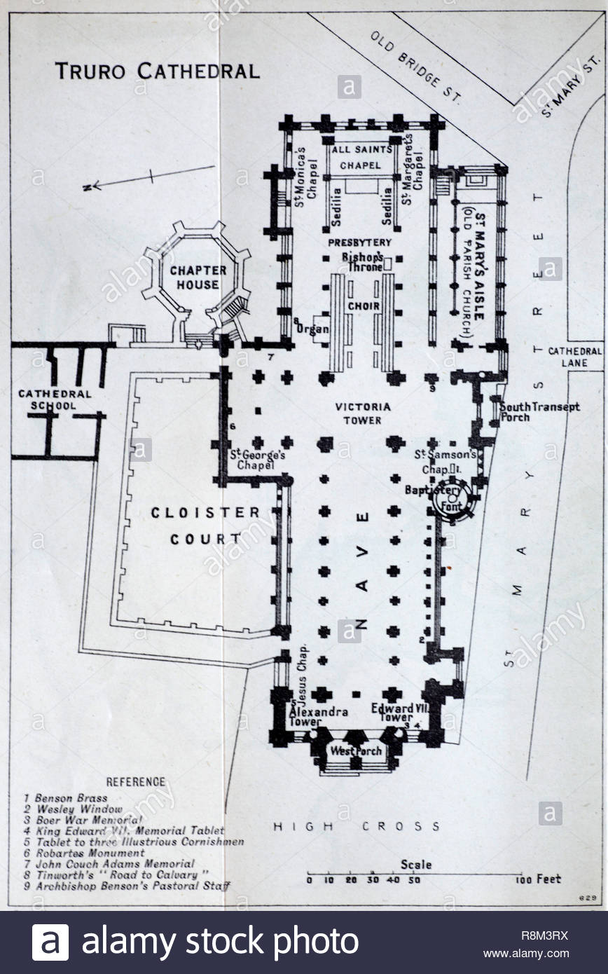 Floorplan cathedral hi-res stock photography and images - Alamy
