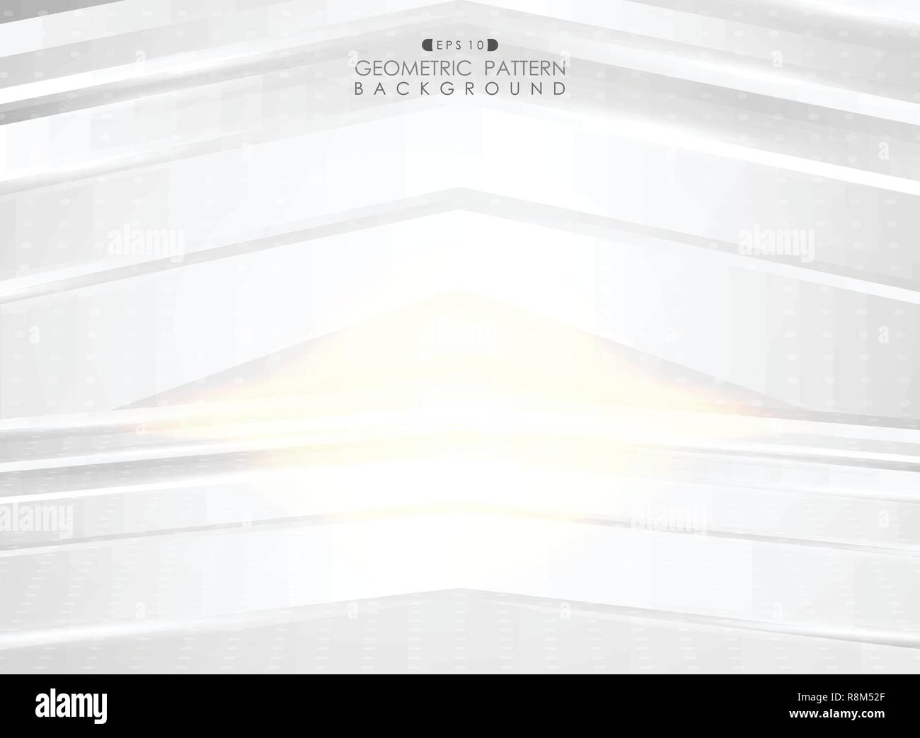 Abstract of futuristic technology gradient gray arrow perspective ...