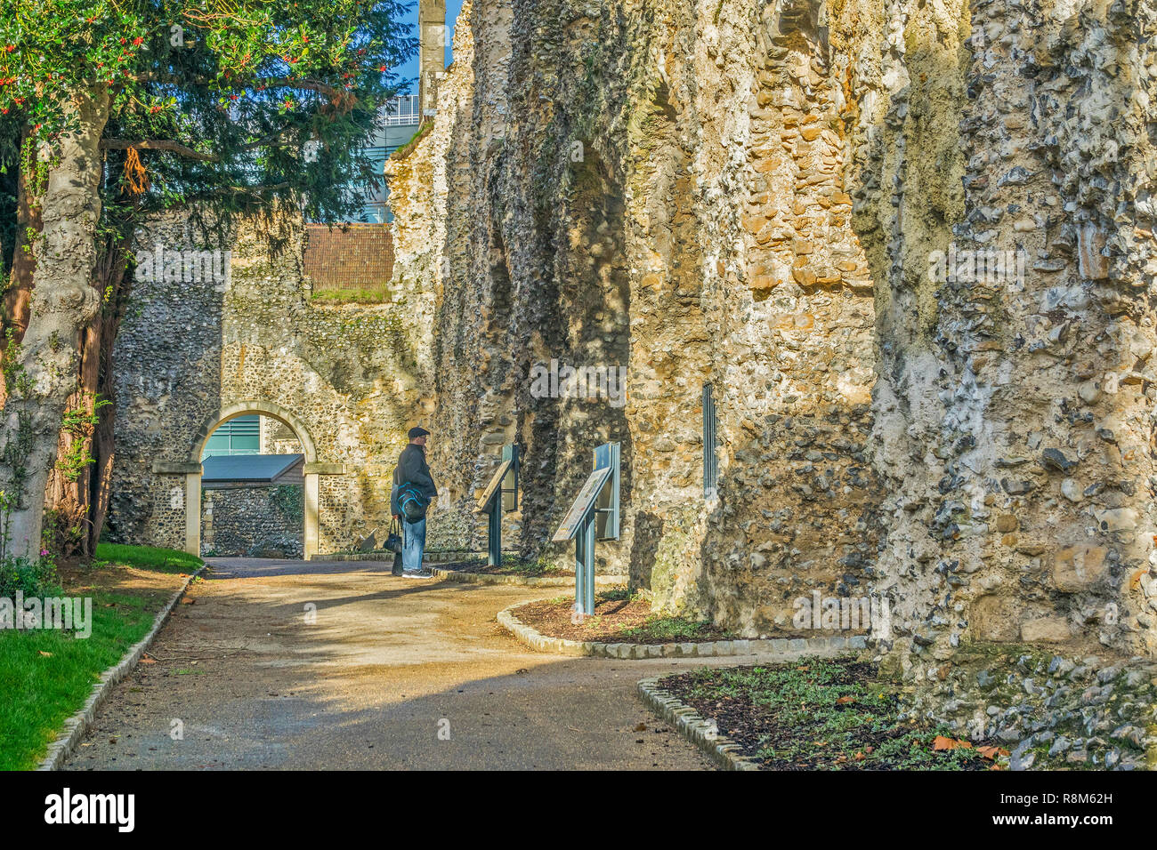 Abbey Ruins Reading Berkshire UK Stock Photo - Alamy
