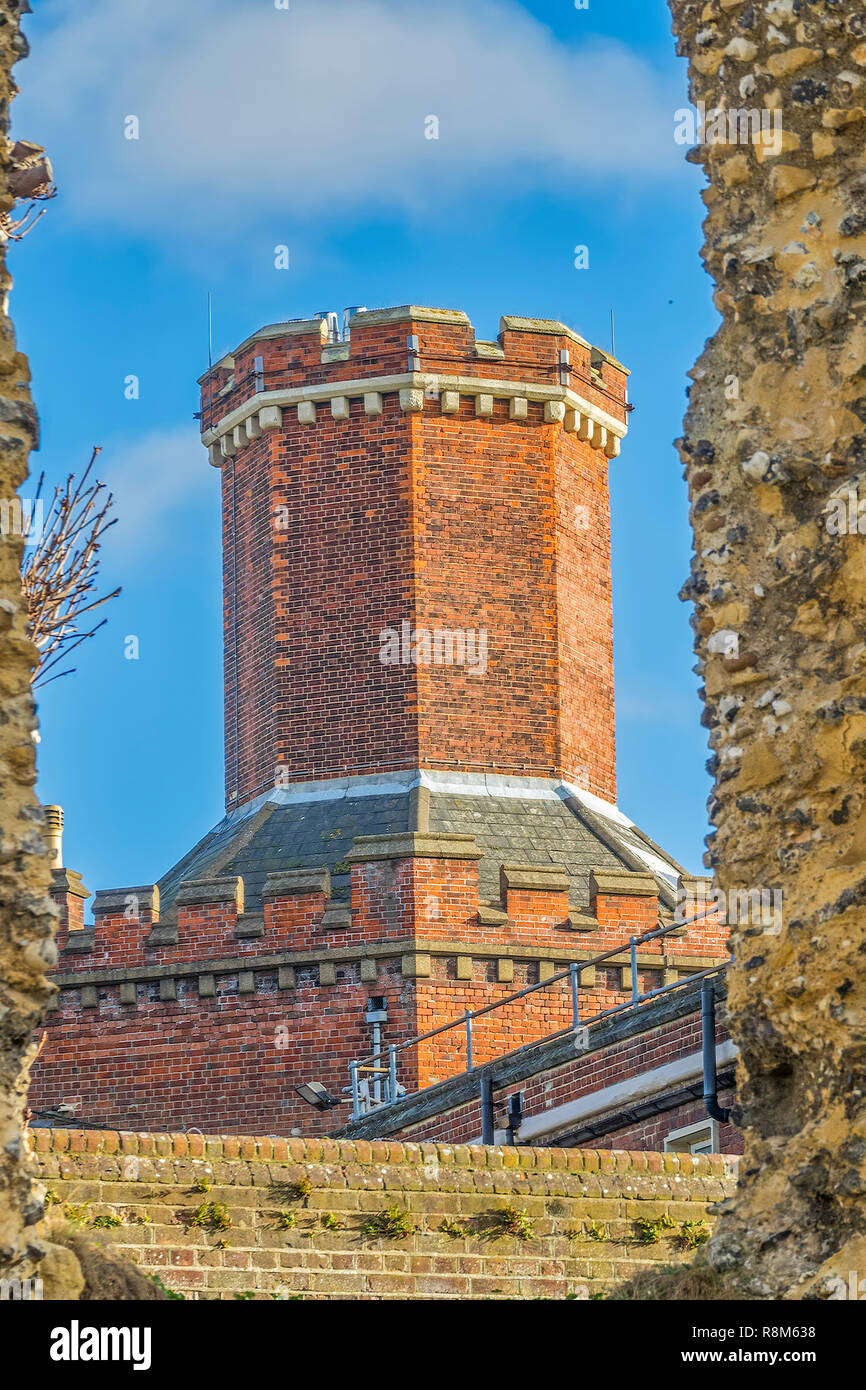 Reading Gaol Viewed From Abbey Ruins UK Stock Photo - Alamy
