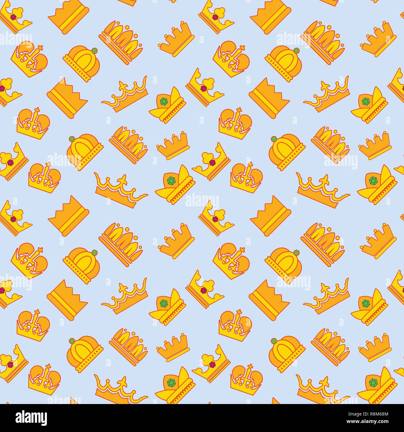 Regal pattern seamless, cartoon style Stock Vector Image & Art - Alamy