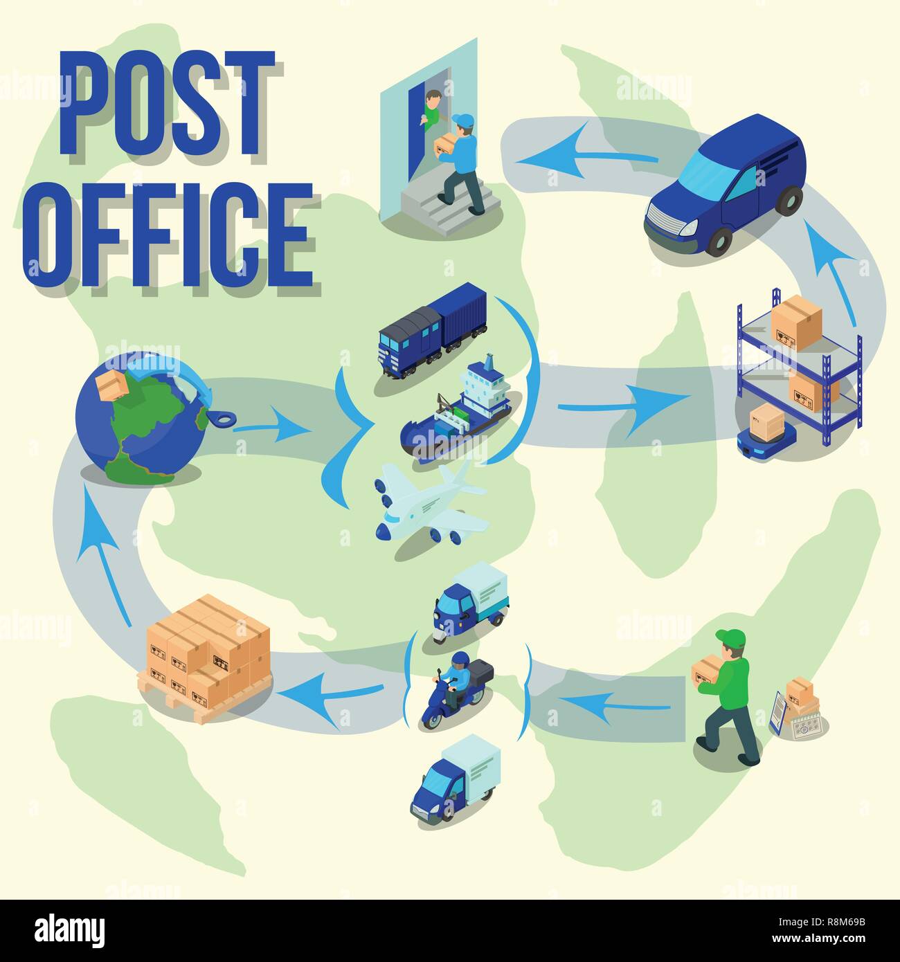 Mailing list cartoon Stock Vector Images - Alamy