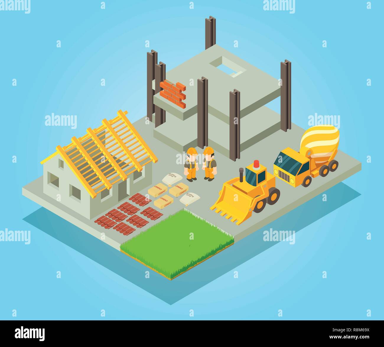 Creation concept banner, isometric style Stock Vector Image & Art - Alamy