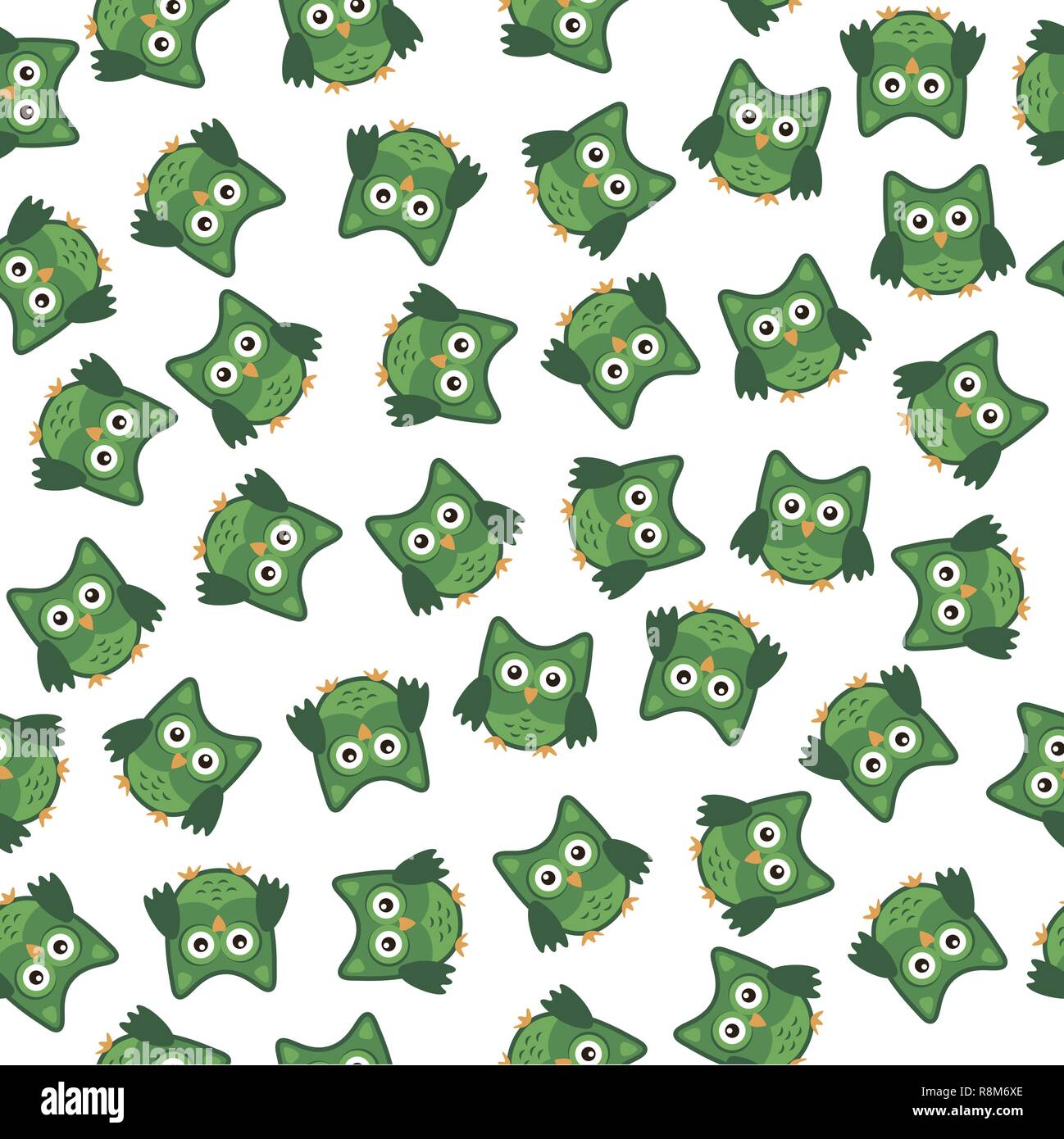 Green cartoon bird white background Stock Vector Images - Alamy