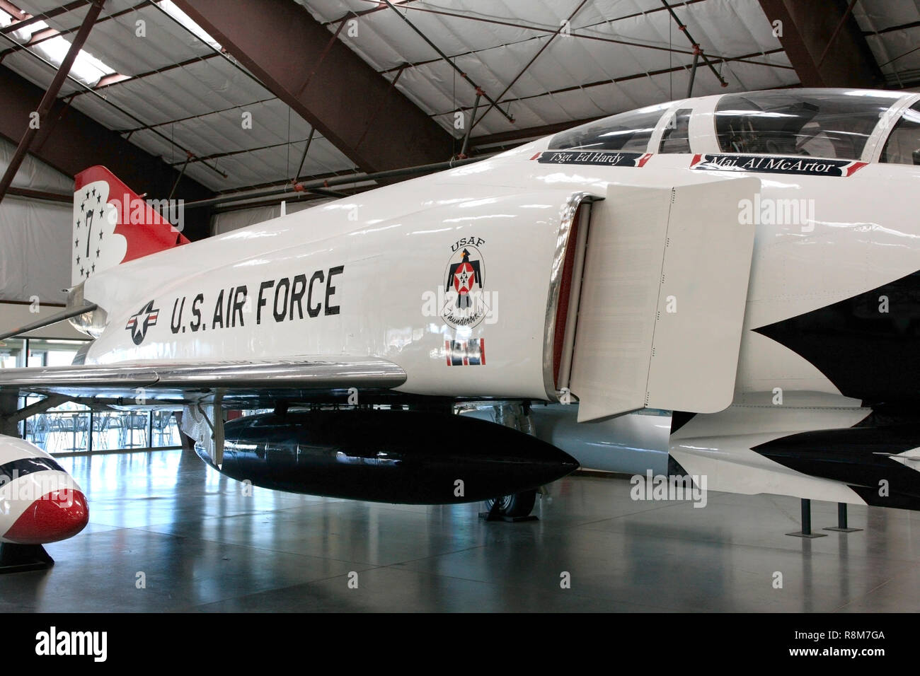 U.S.Air Force F4E Phantom which flew with the Thunderbirds1969-73 ...