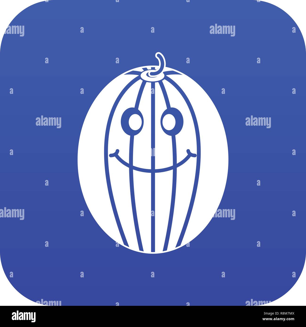 Ripe smiling melon icon digital blue Stock Vector Image & Art - Alamy Ripe smiling melon icon digital blue Stock Vector Image & Art - Alamy