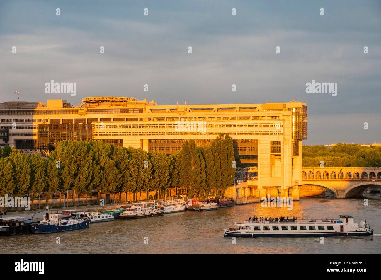 France, Paris, the Ministry of Economy and Finance of Paris Bercy Stock ...