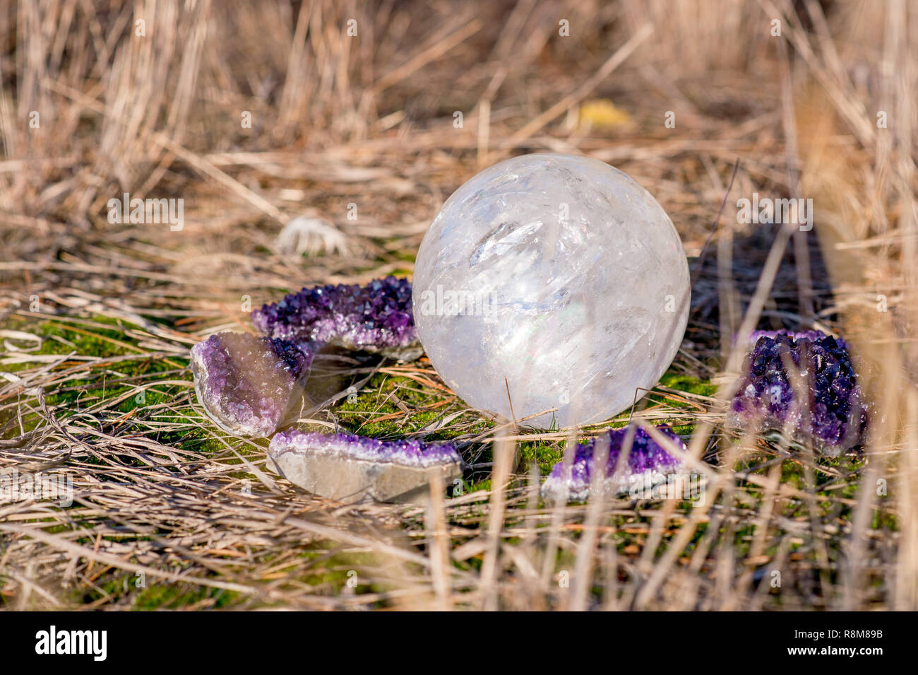 Quartz in nature hi-res stock photography and images - Alamy