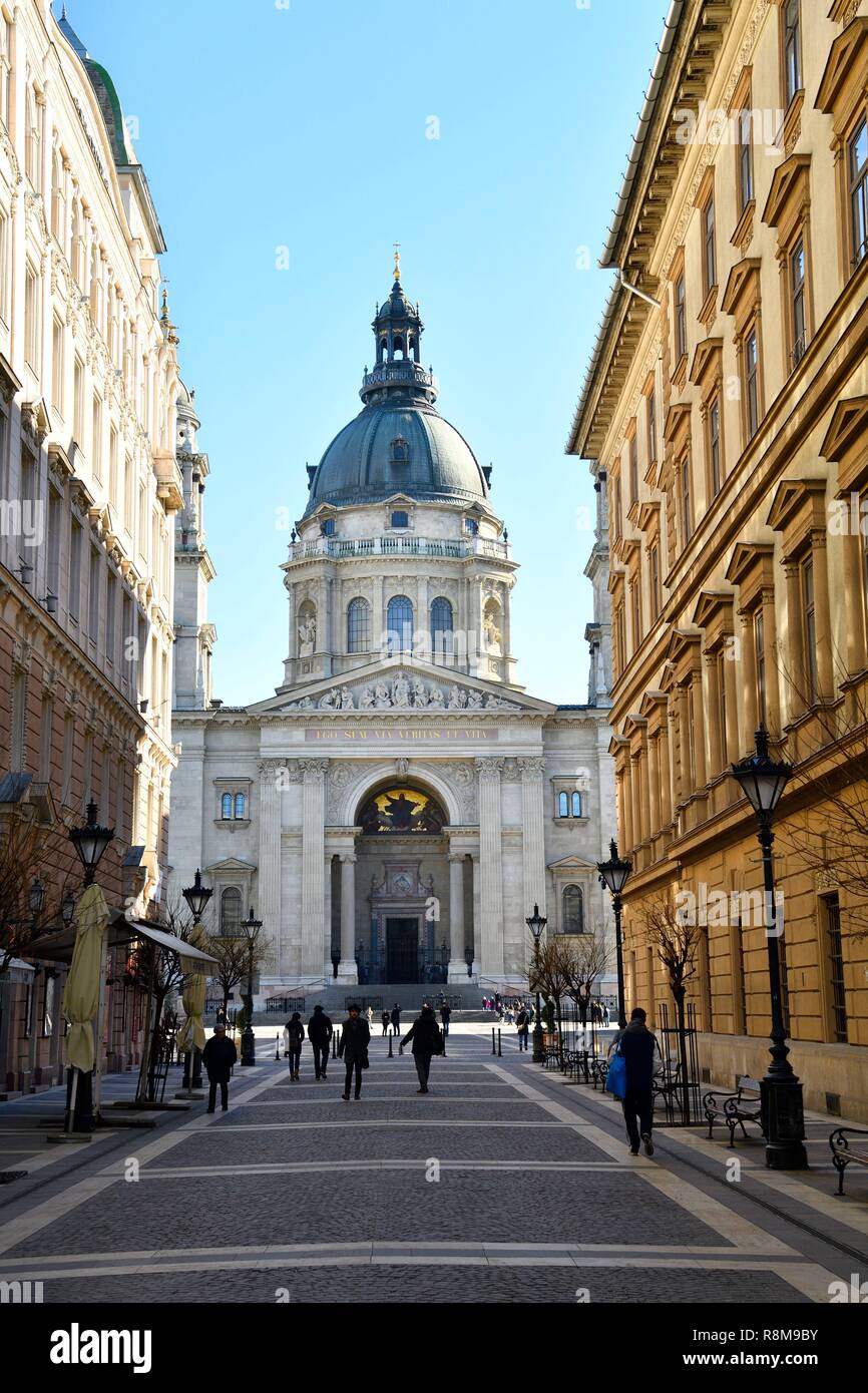 Hungary, Budapest, listed as World Heritage by UNESCO, View through ...