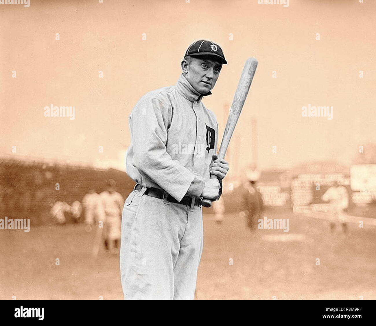 Tyrus Raymond "Ty" Cobb, Detroit Tigers, 1910 Stock Photo - Alamy