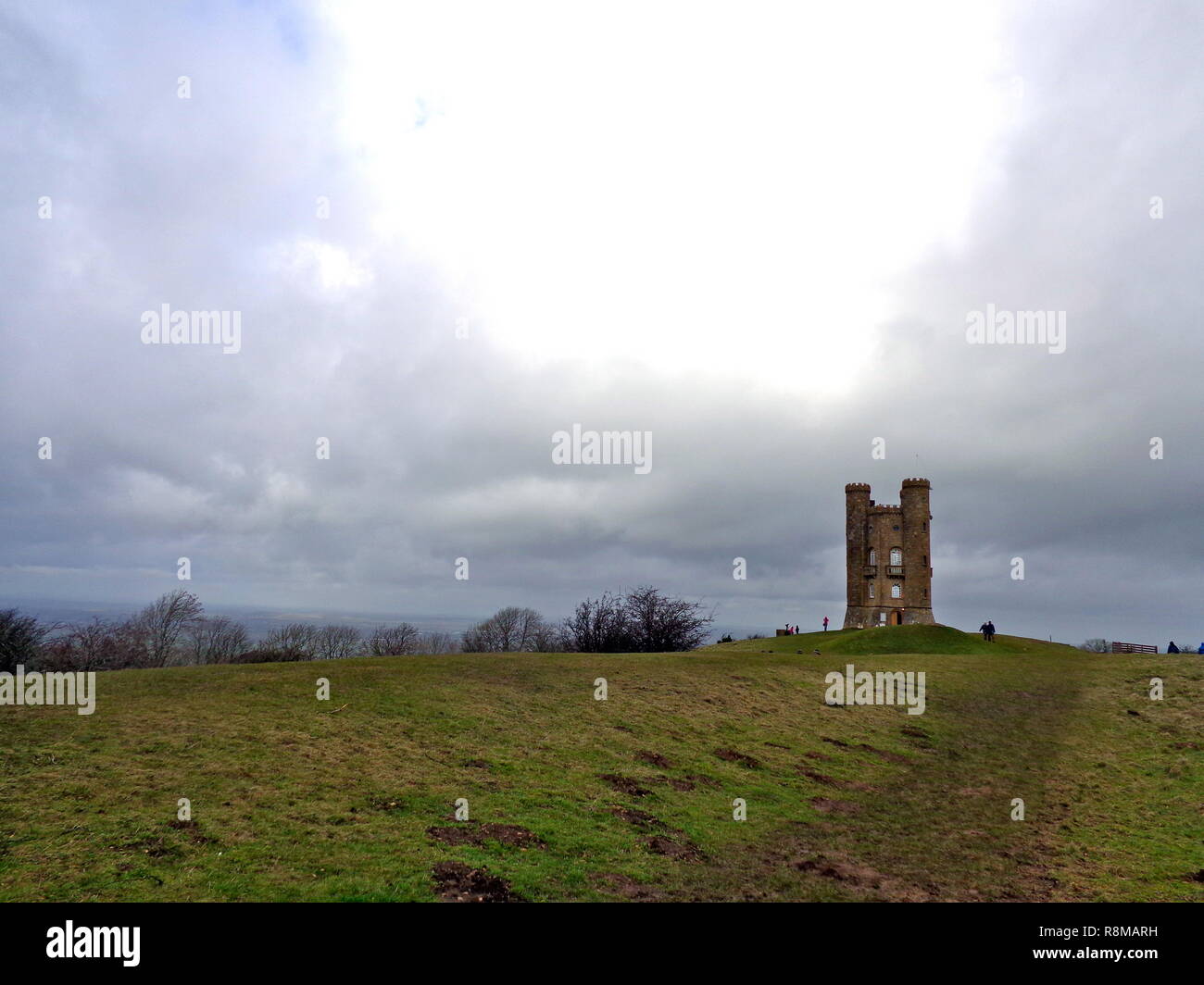 Broadway Tower, The Cotswolds Stock Photo - Alamy