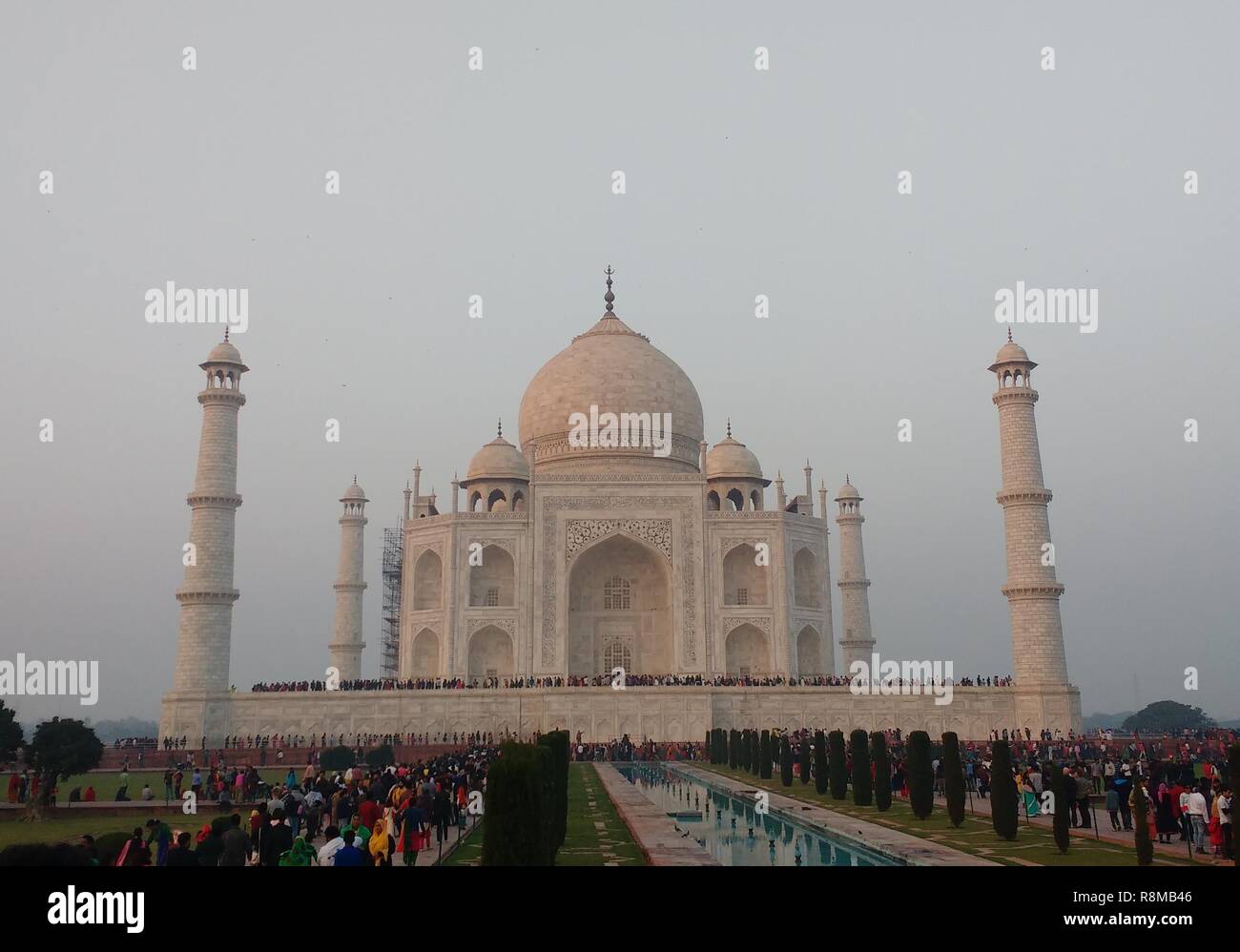 Taj Mahal the man made wonder Stock Photo - Alamy