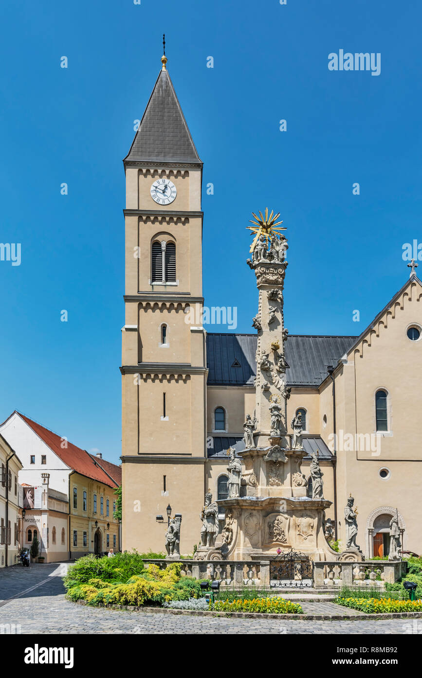 St. Michaels Cathedral Basilica, also called Veszprem Cathedral ...