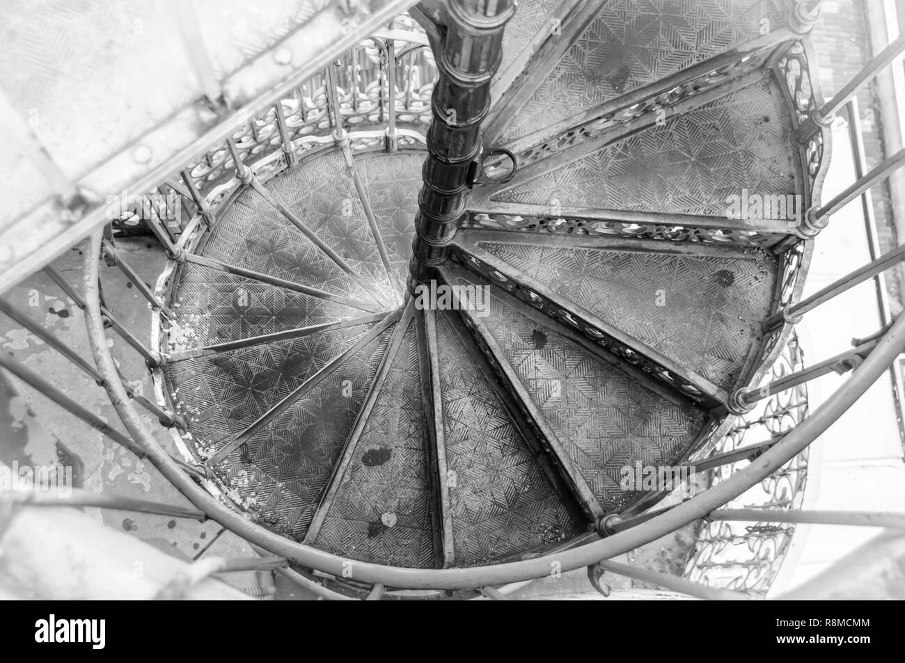Spiral staircase or a Nautilus? Lisbon, Portugal Stock Photo - Alamy