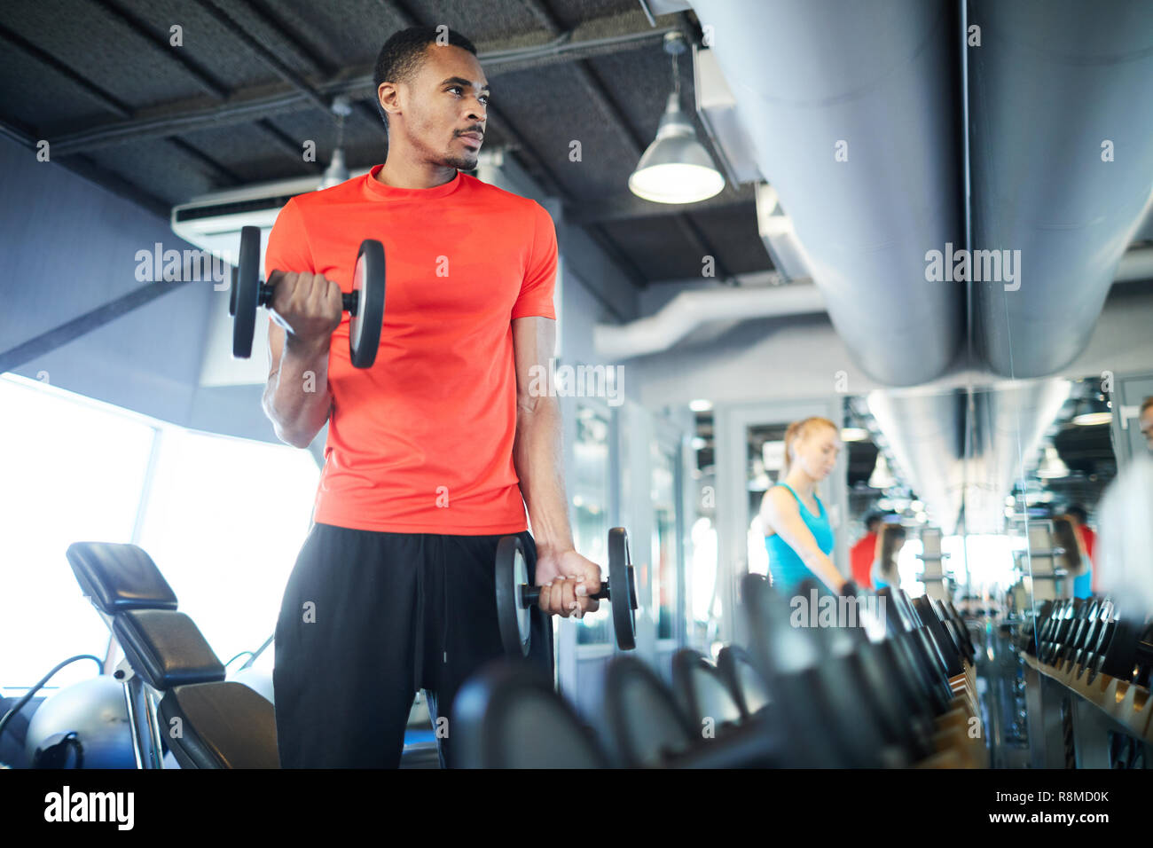 Young sportsman abs hi-res stock photography and images - Alamy