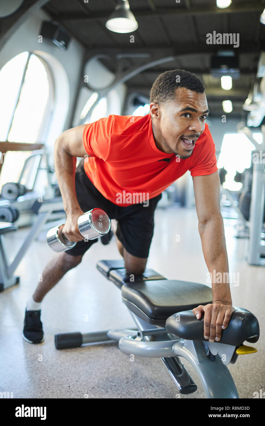 Fitness in gym Stock Photo - Alamy